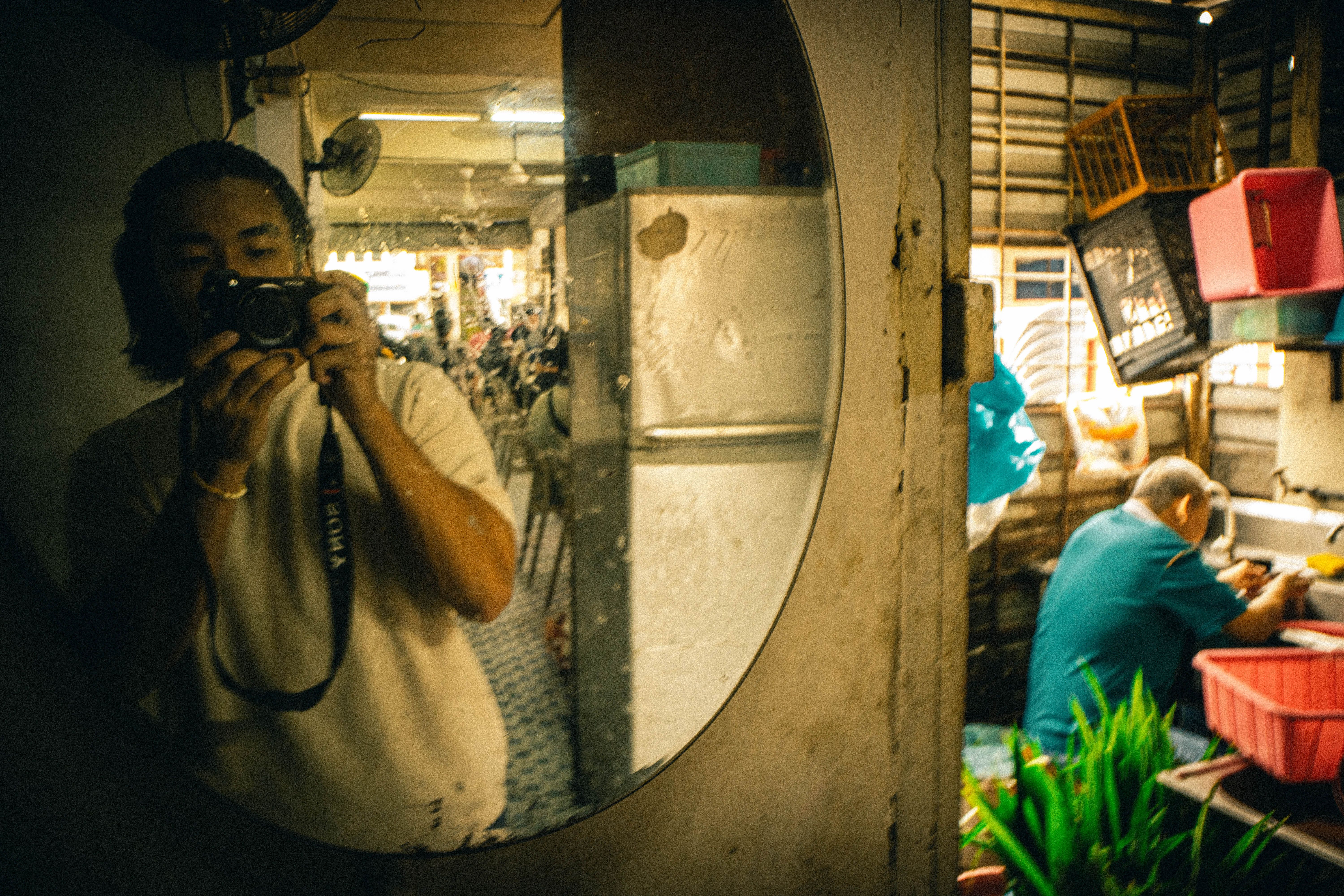 Reflection Photography in Urban Setting · Free Stock Photo