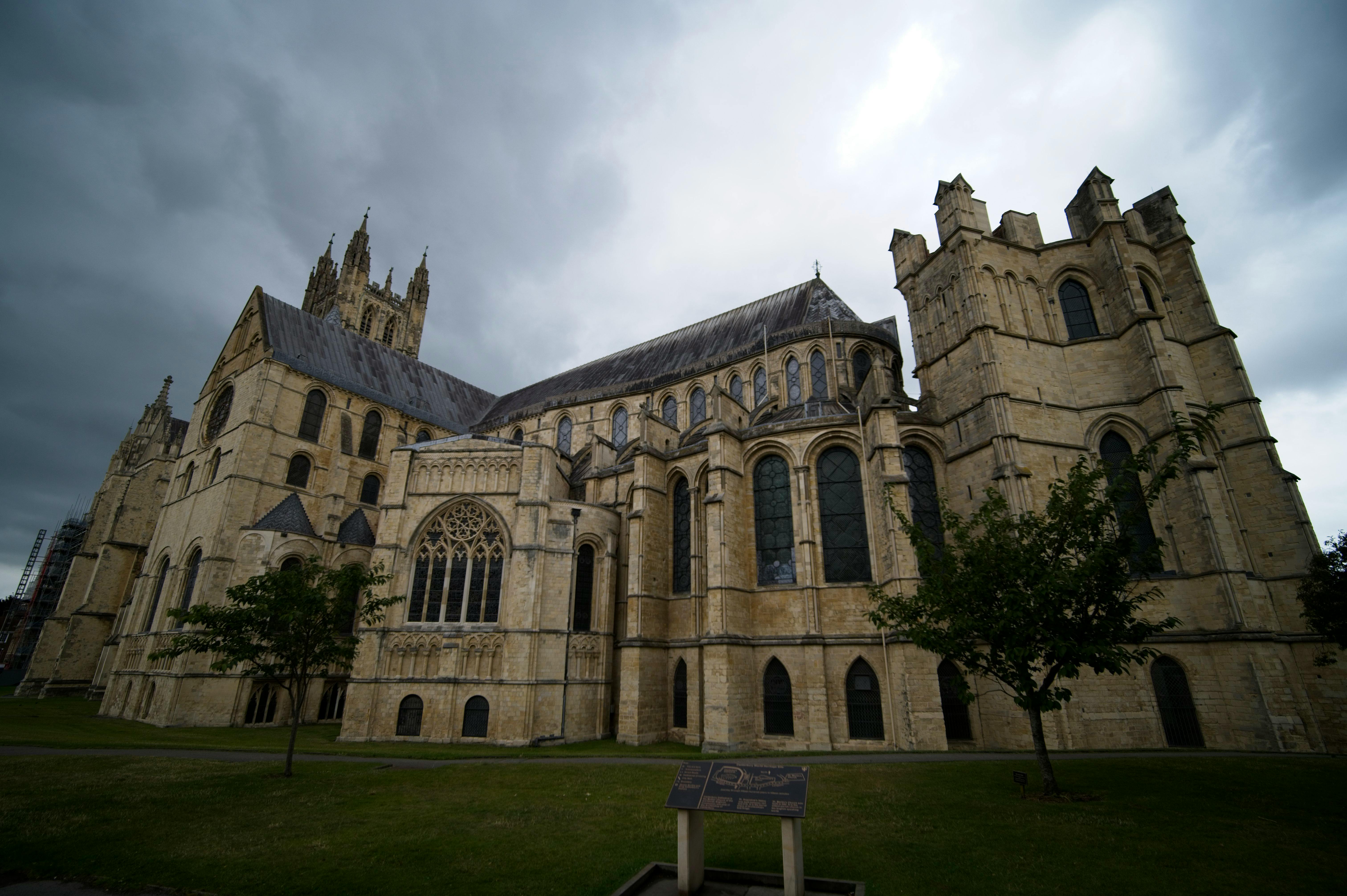 Canterbury Cathedral Majestic Gothic Architecture · Free Stock Photo