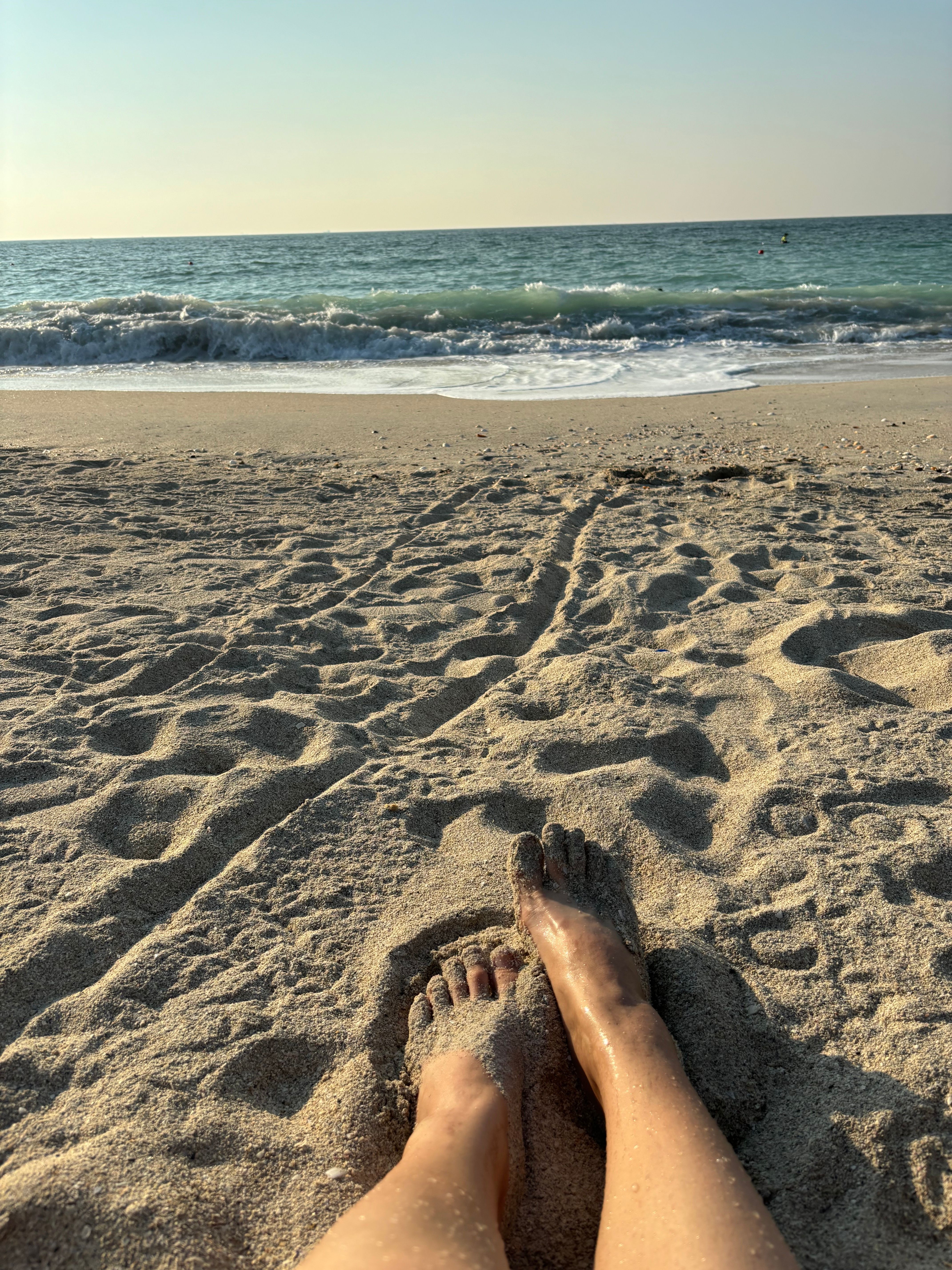 Relaxing Beach Day with Ocean Waves · Free Stock Photo