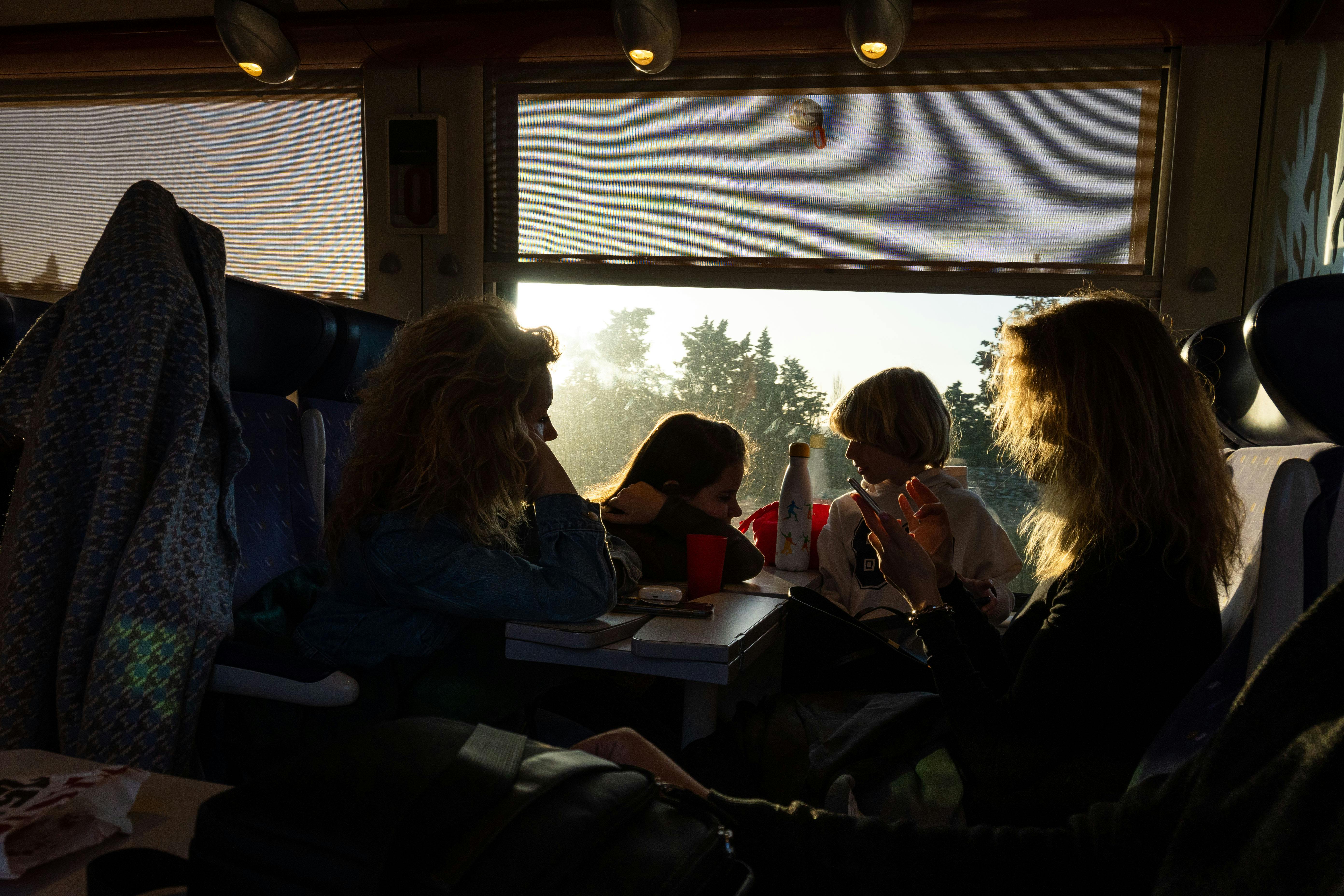 Cozy Train Journey in Provence France · Free Stock Photo