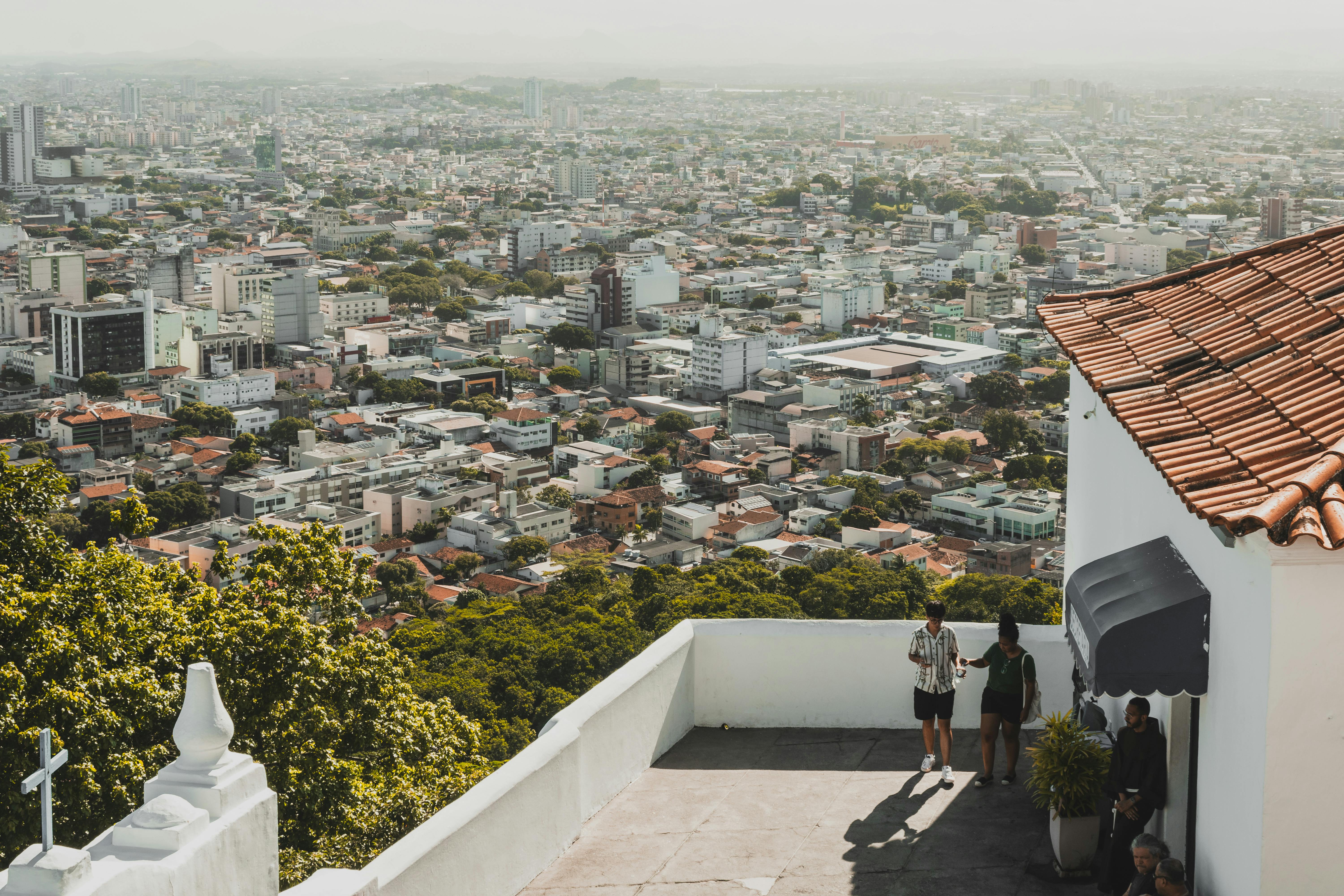 Panoramic City View from White Terrace · Free Stock Photo
