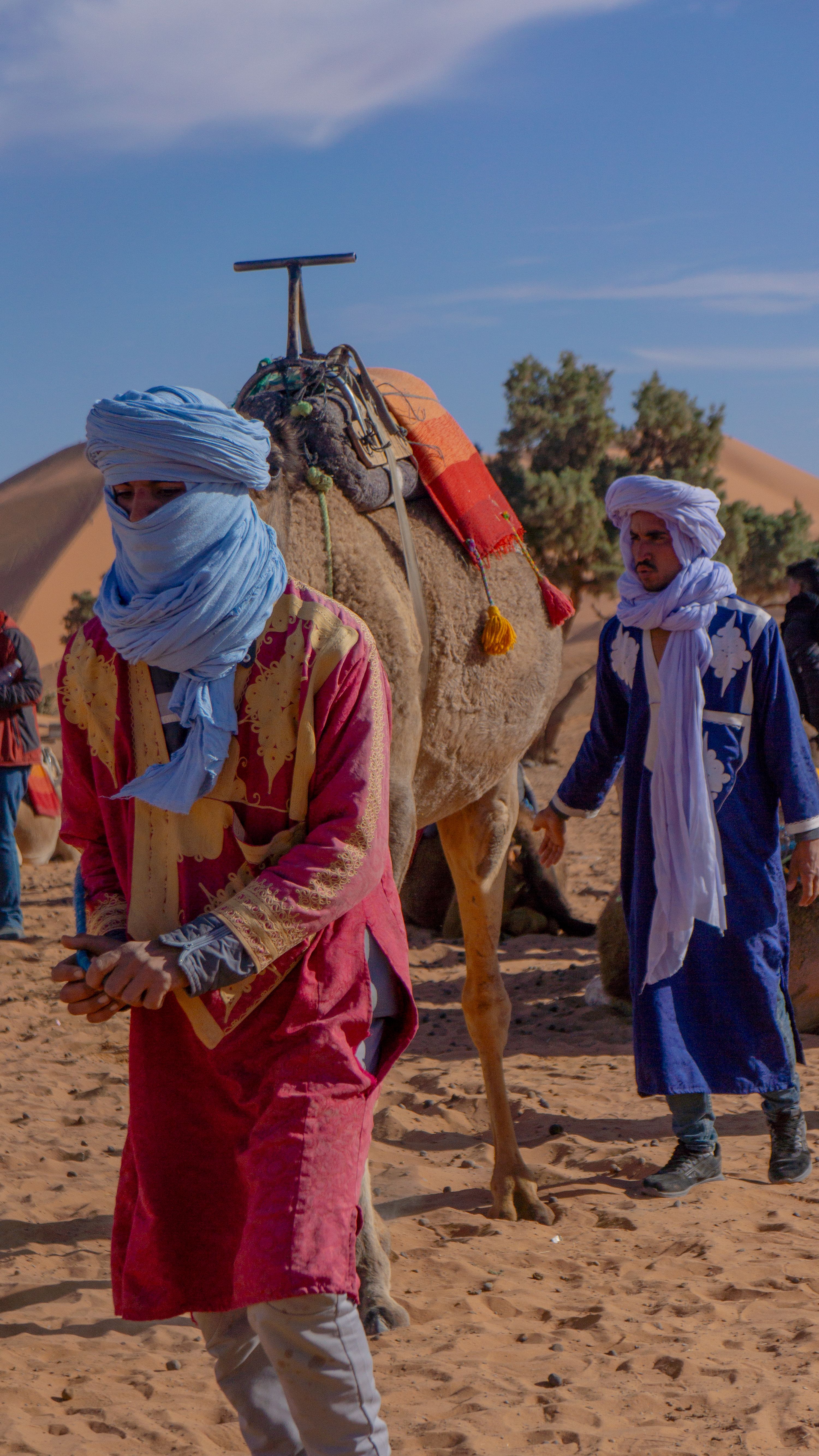 La Vida Nómada En El Desierto Del Sahara · Foto de stock gratuita