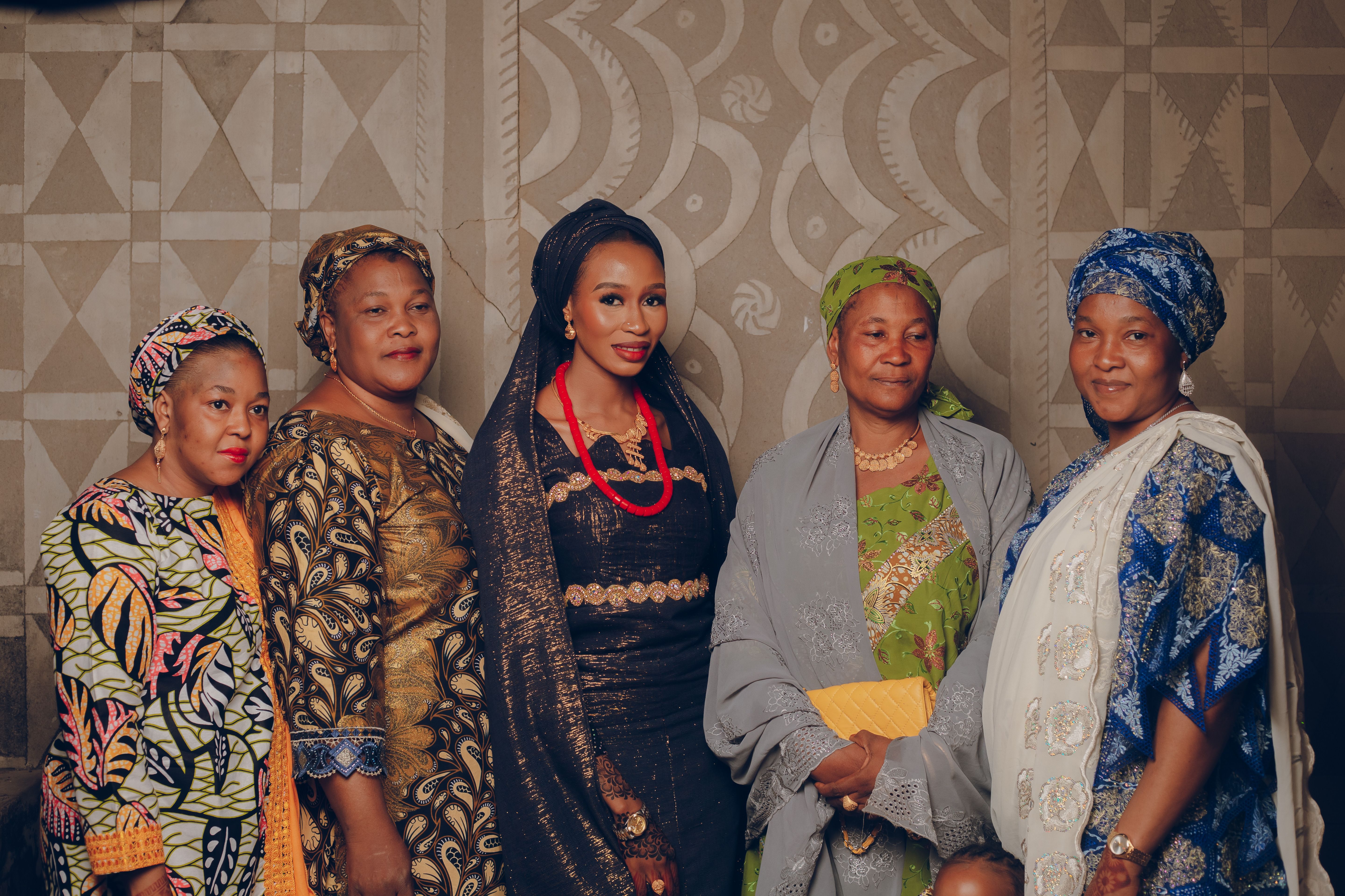Traditional African Attire Group Portrait · Free Stock Photo