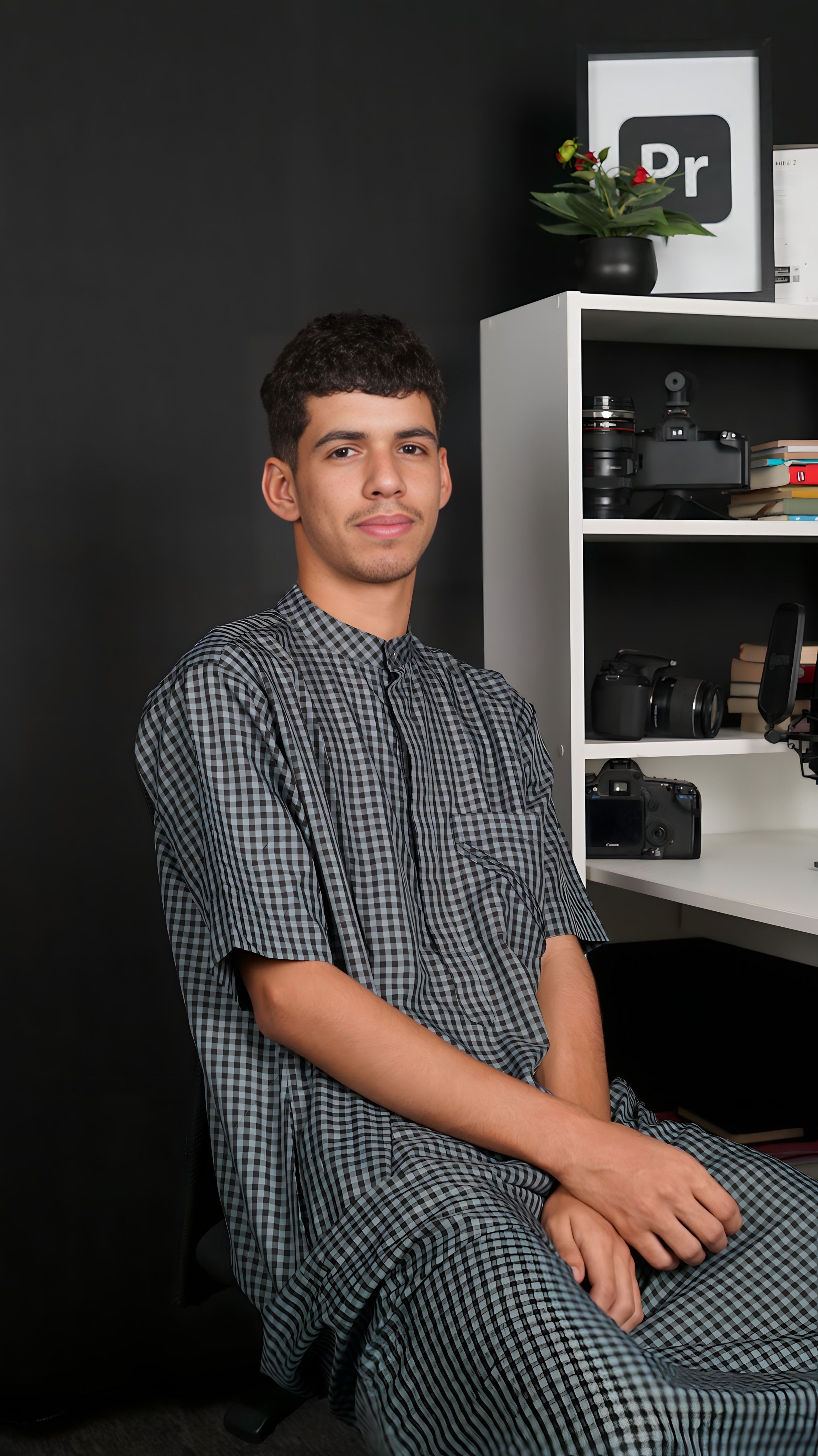 Portrait of a Young Man in a Studio Setting · Free Stock Photo