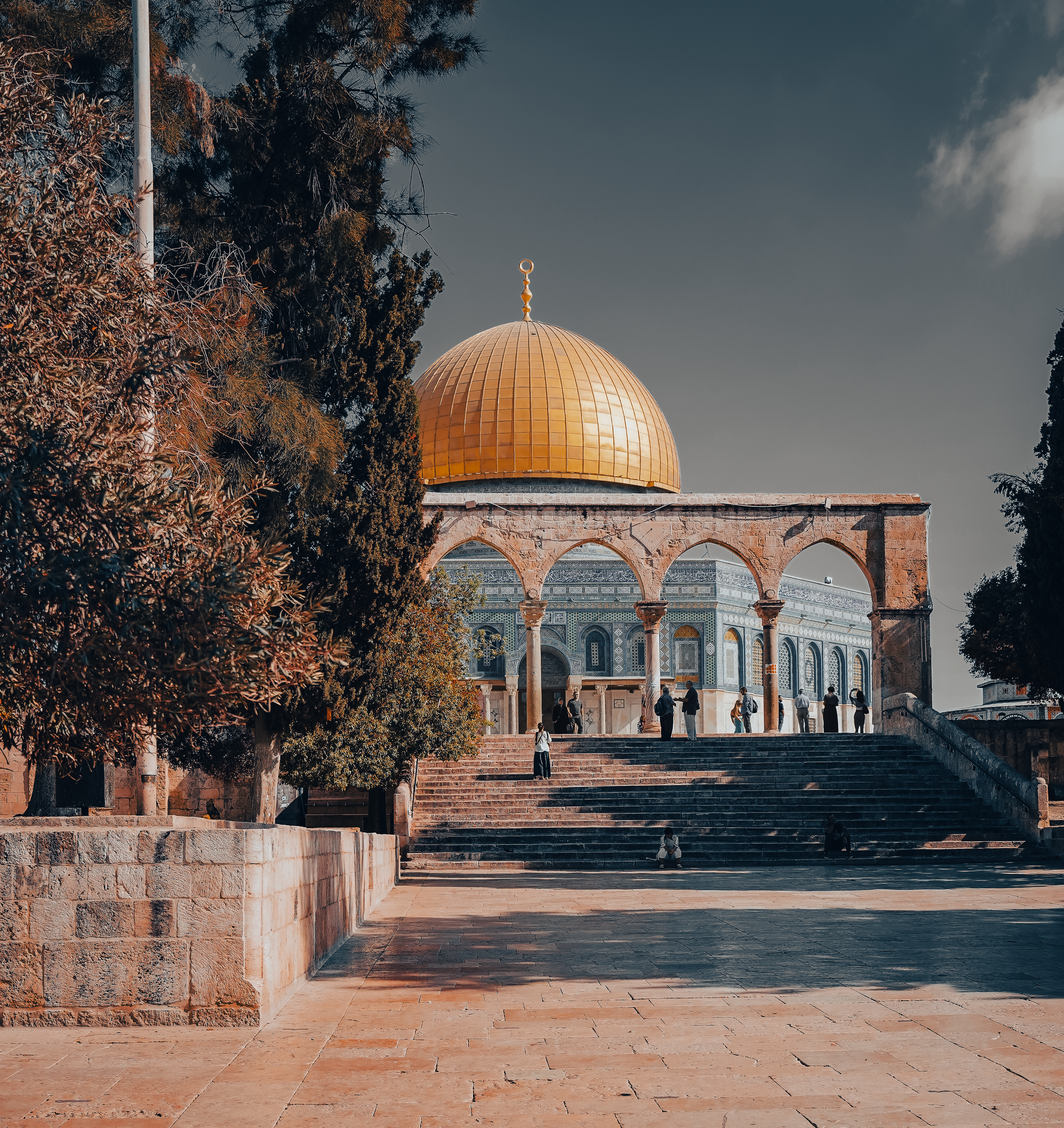 Dome of the Rock in Jerusalem with Golden Dome · Free Stock Photo