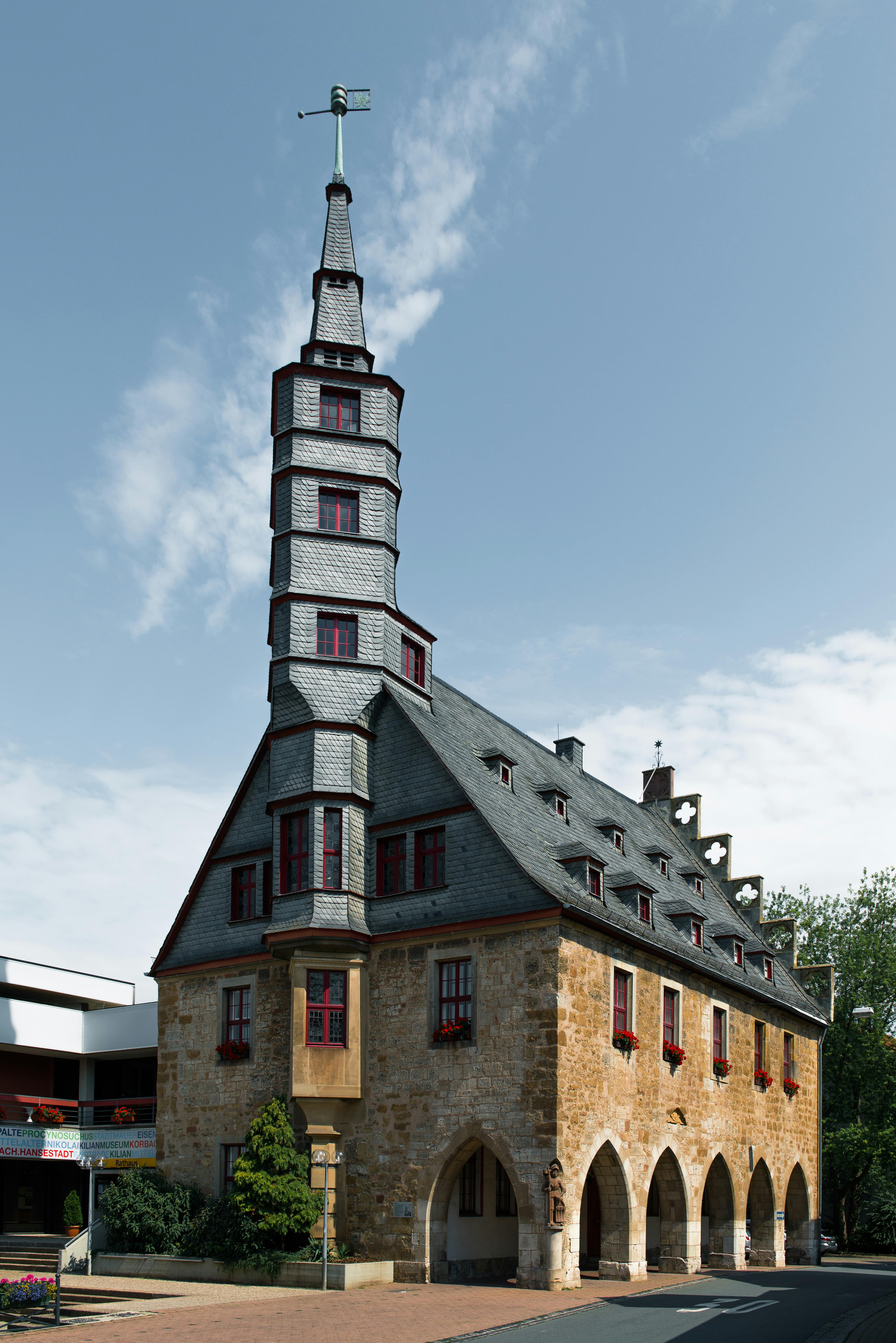 Historic Stone Building in Korbach, Germany · Free Stock Photo