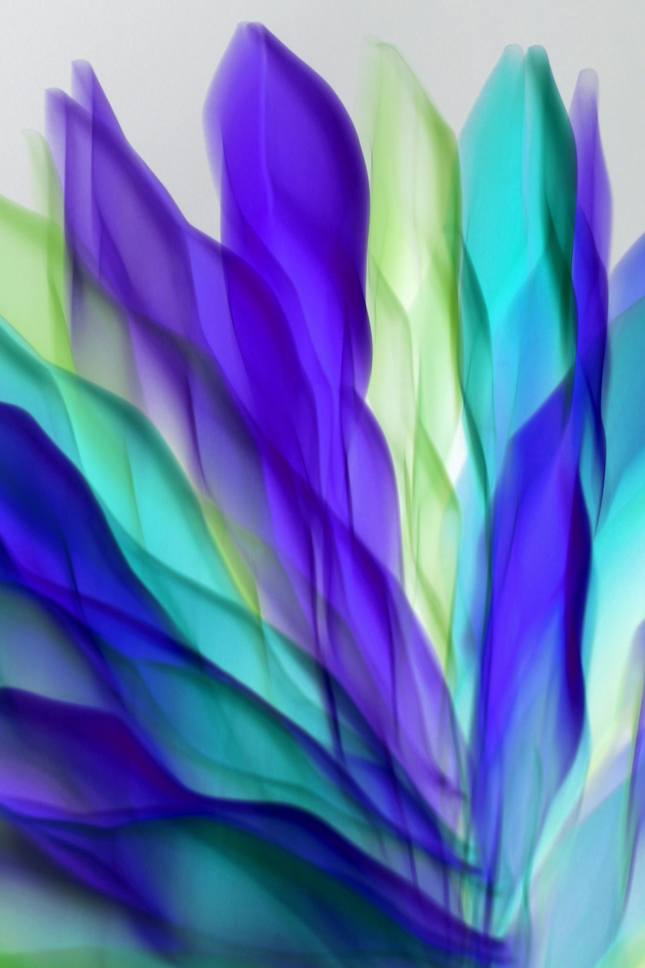 Colorful Abstract Wave Pattern Art Design · Free Stock Photo