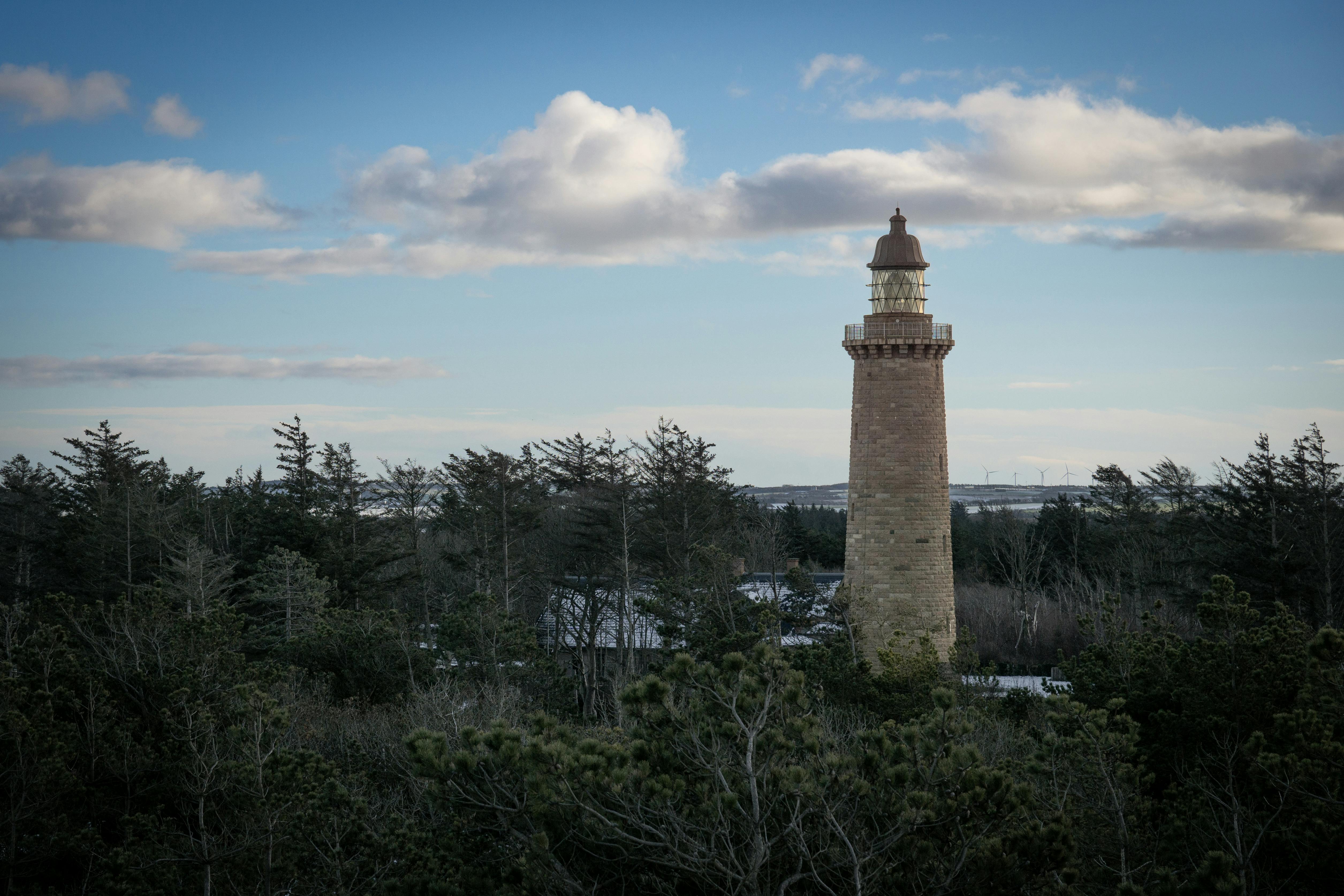 Historic Lighthouse in Agger, Denmark · Free Stock Photo