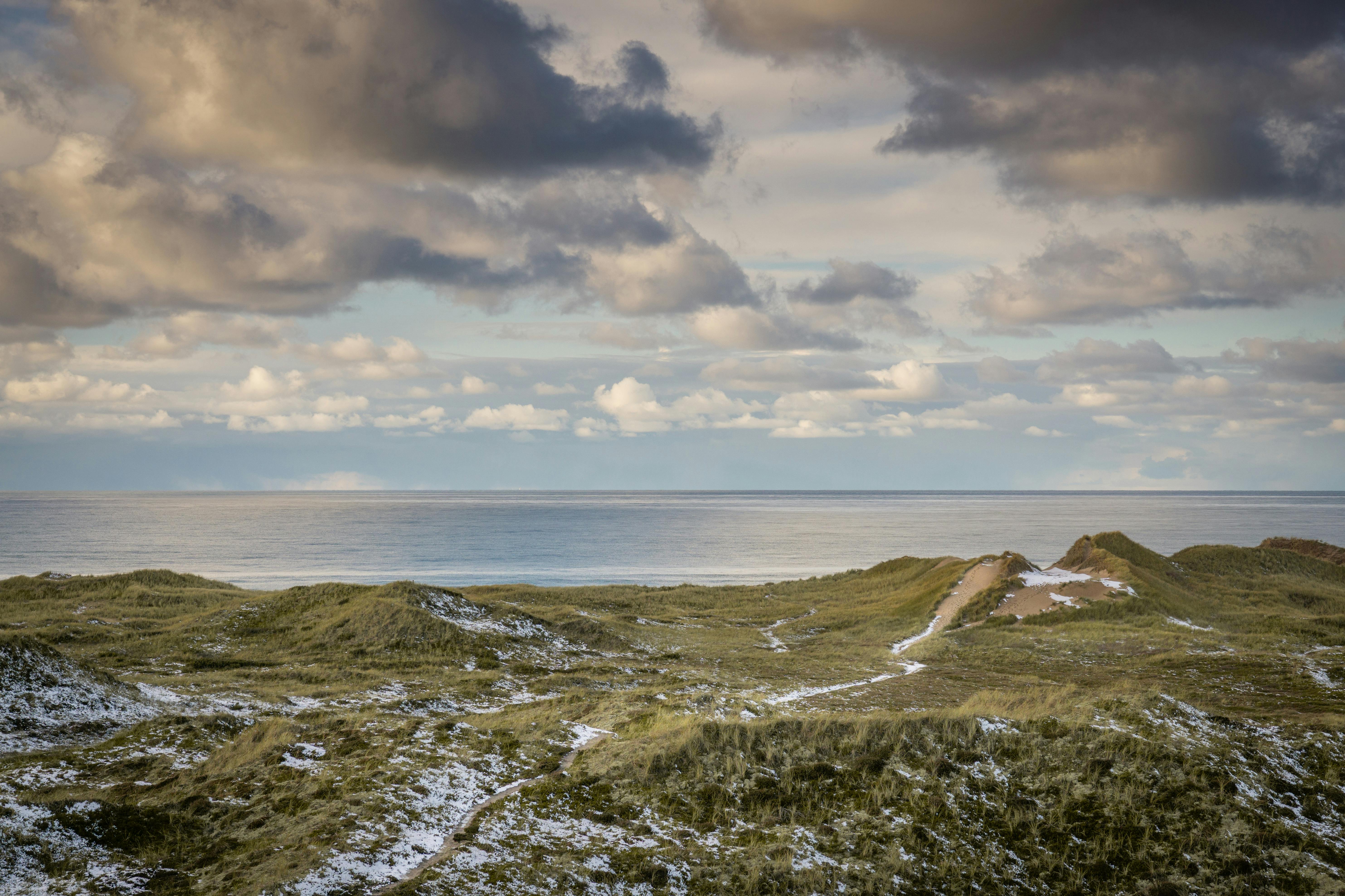 Scenic Coastal Landscape in Agger, Denmark · Free Stock Photo