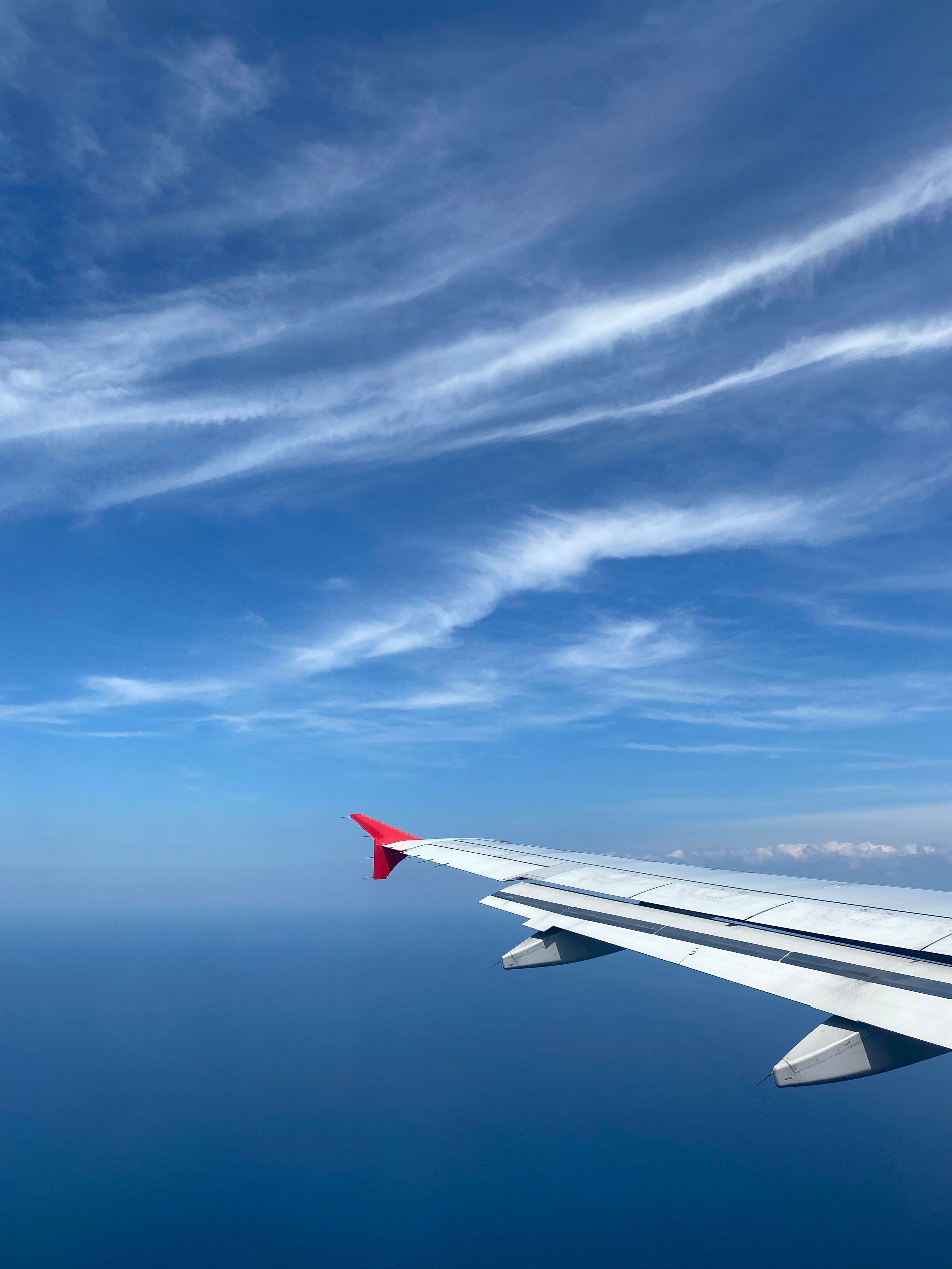 Aerial View from Airplane Over Thailand's Ocean · Free Stock Photo