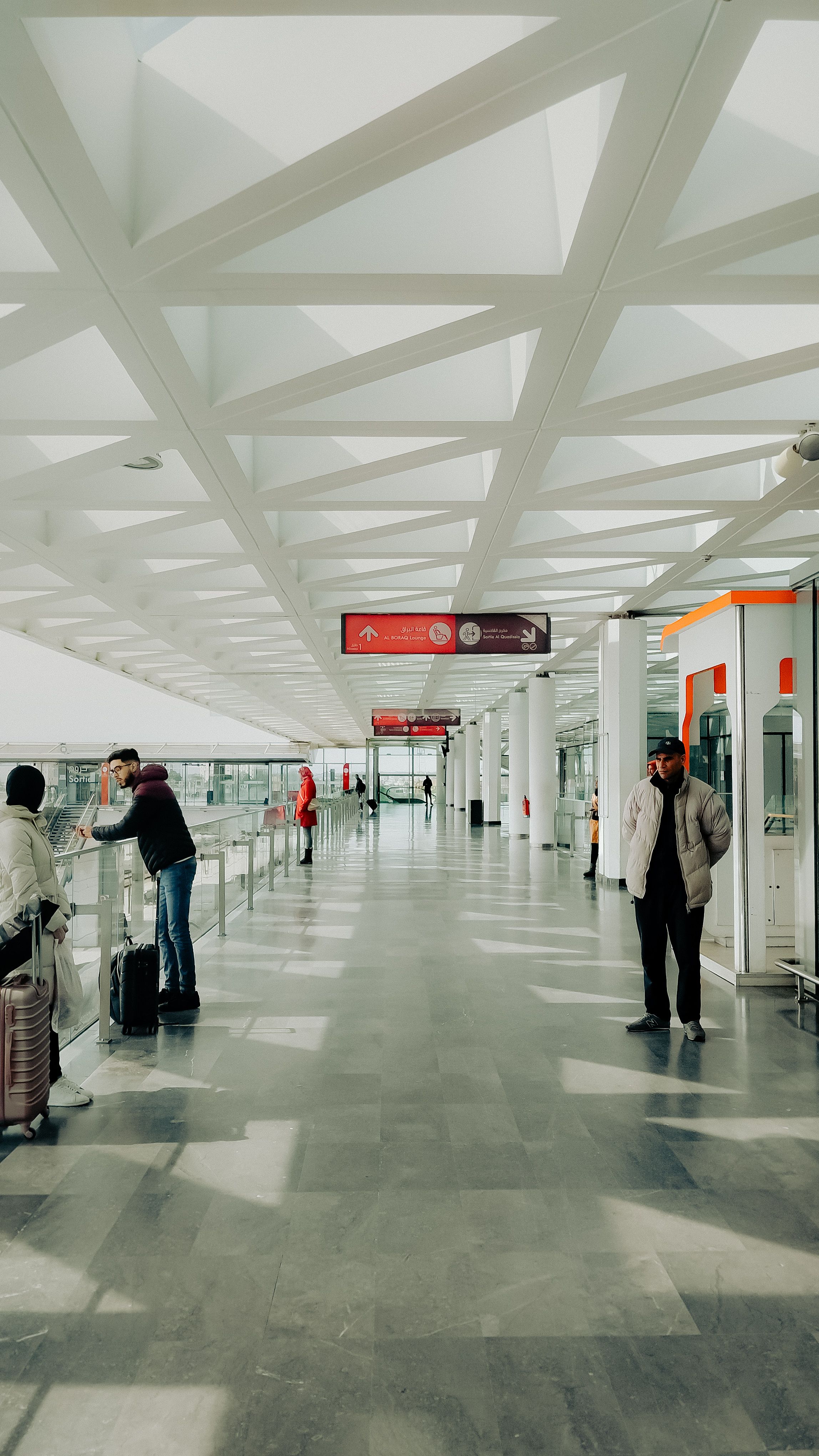 Modern Architecture in Rabat Airport Terminal · Free Stock Photo