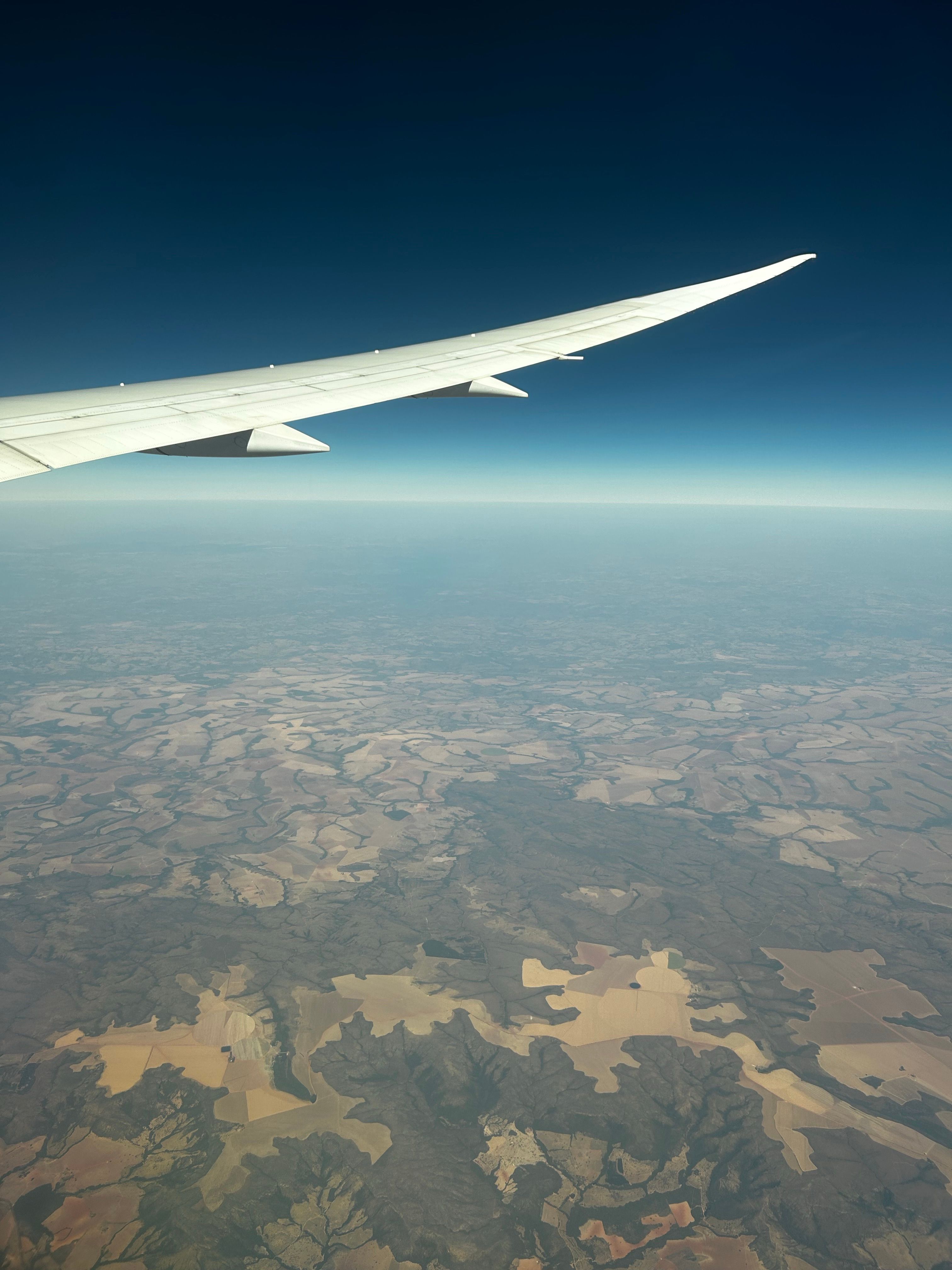 Aerial View from Airplane Over Landscapes · Free Stock Photo
