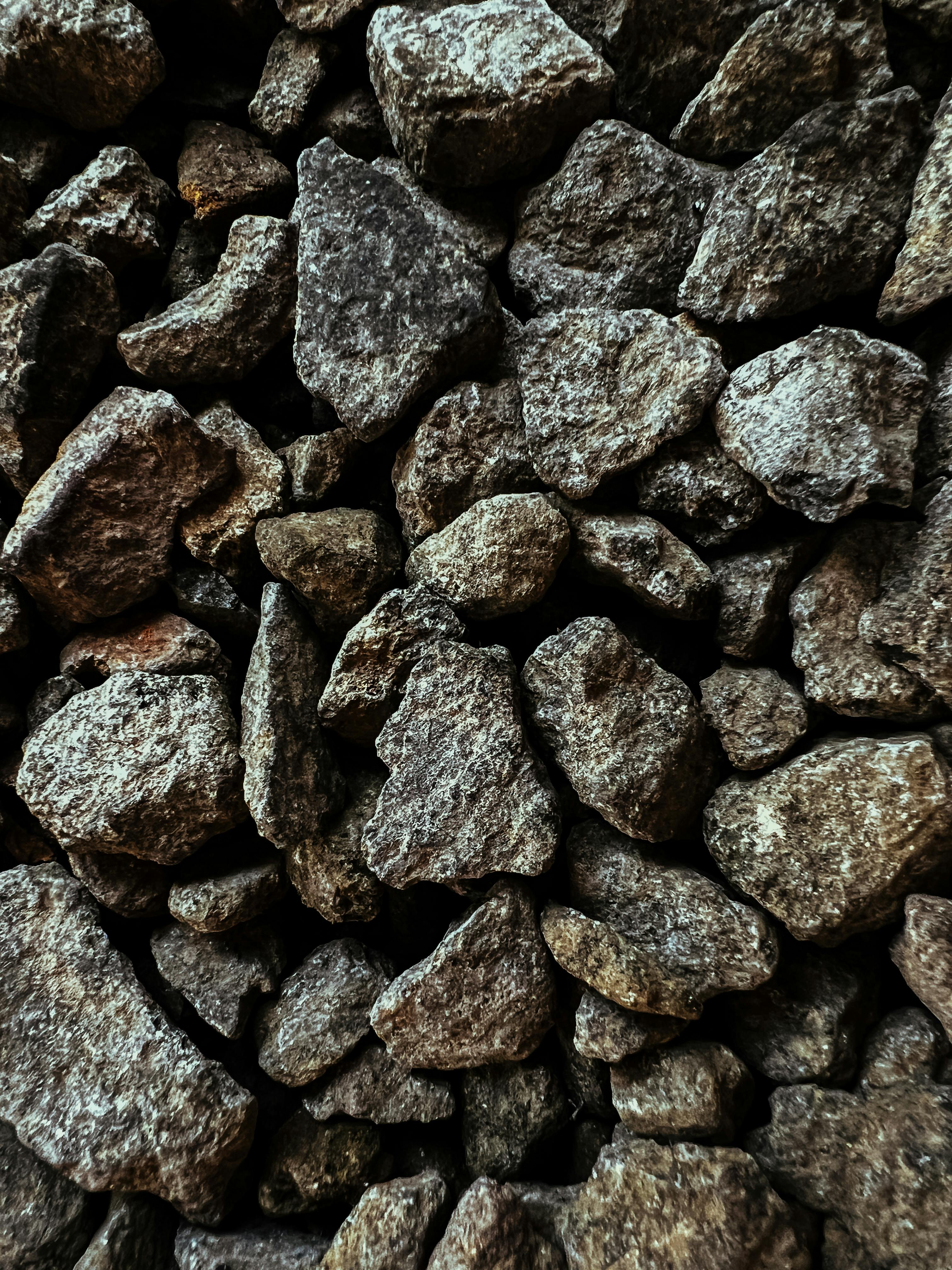 Close-up View of Natural Rocky Surface Texture · Free Stock Photo