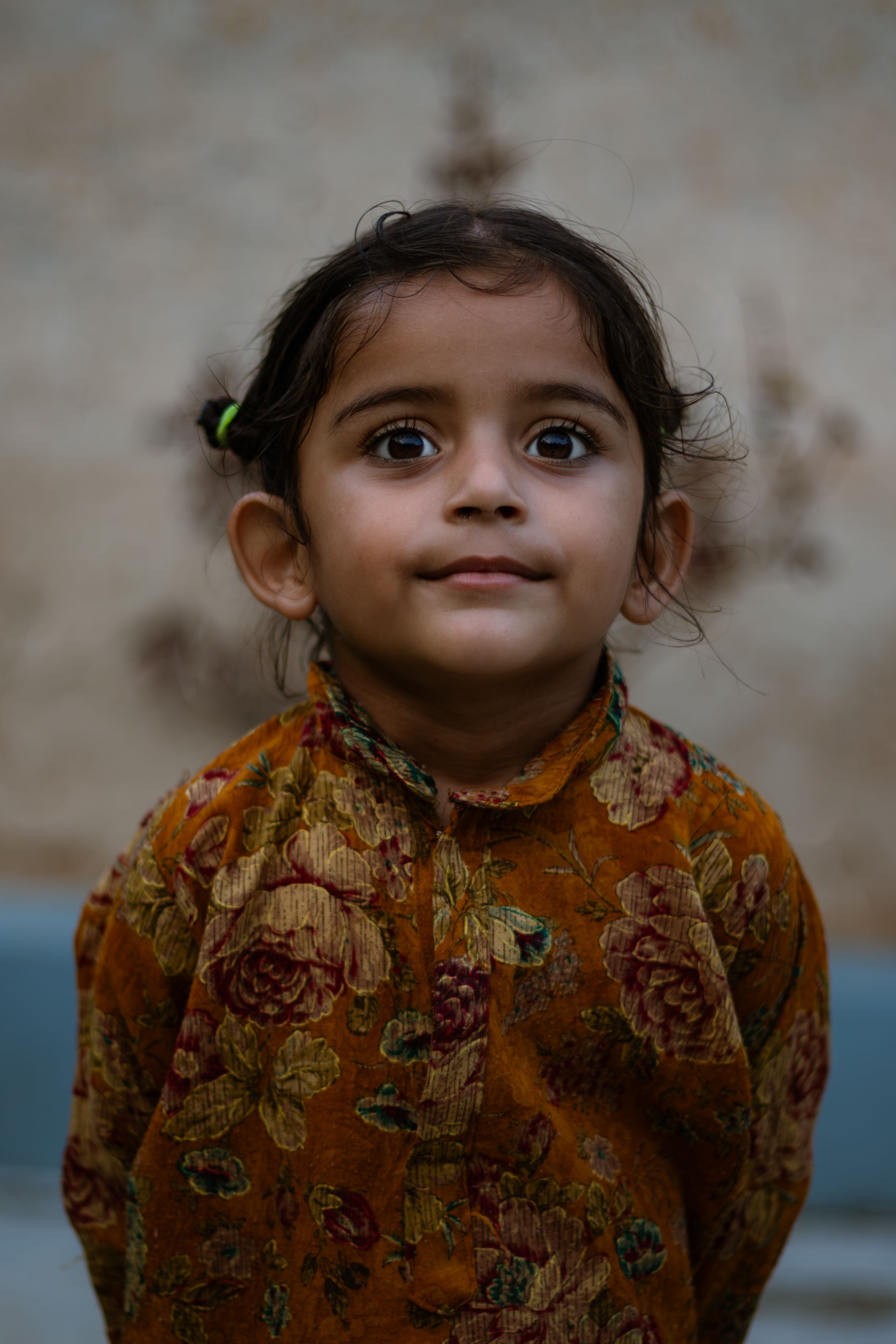 Charming Portrait of a Child in Traditional Indian Attire · Free Stock ...