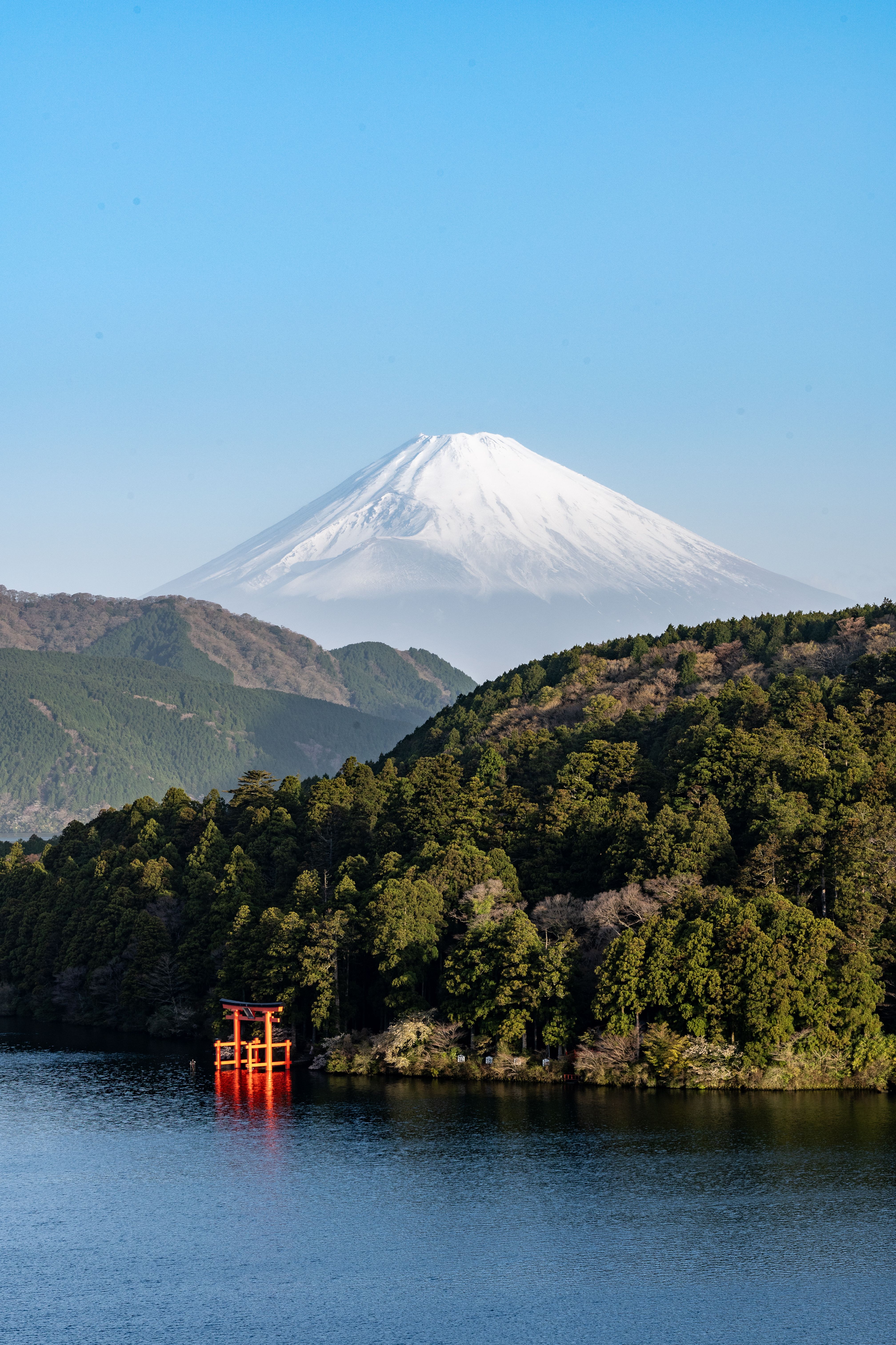 Vista Icónica Del Monte Fuji Desde Hakone, Japón · Foto de stock gratuita