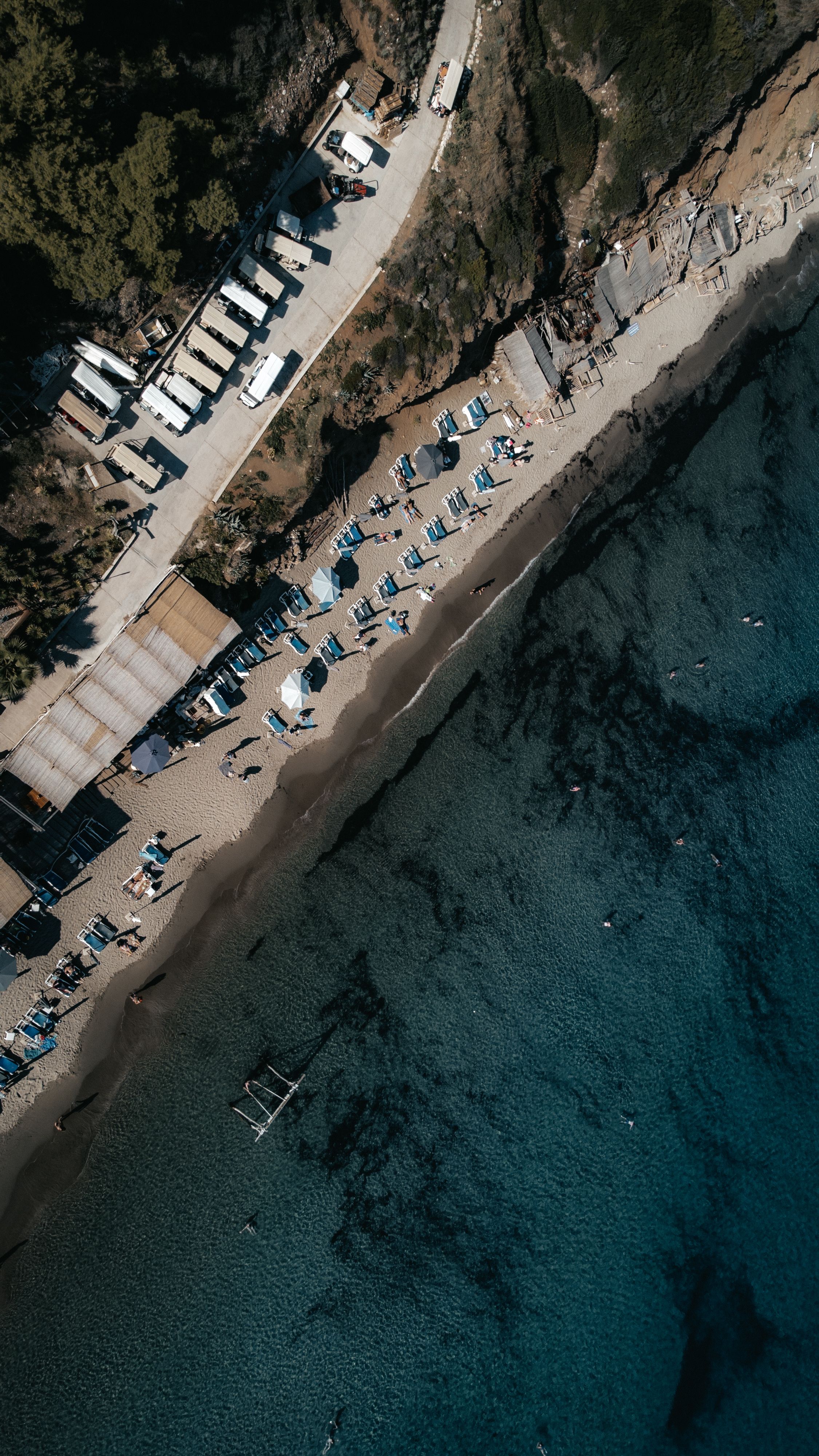 Aerial View of Lopud Beach, Dubrovnik, Croatia · Free Stock Photo