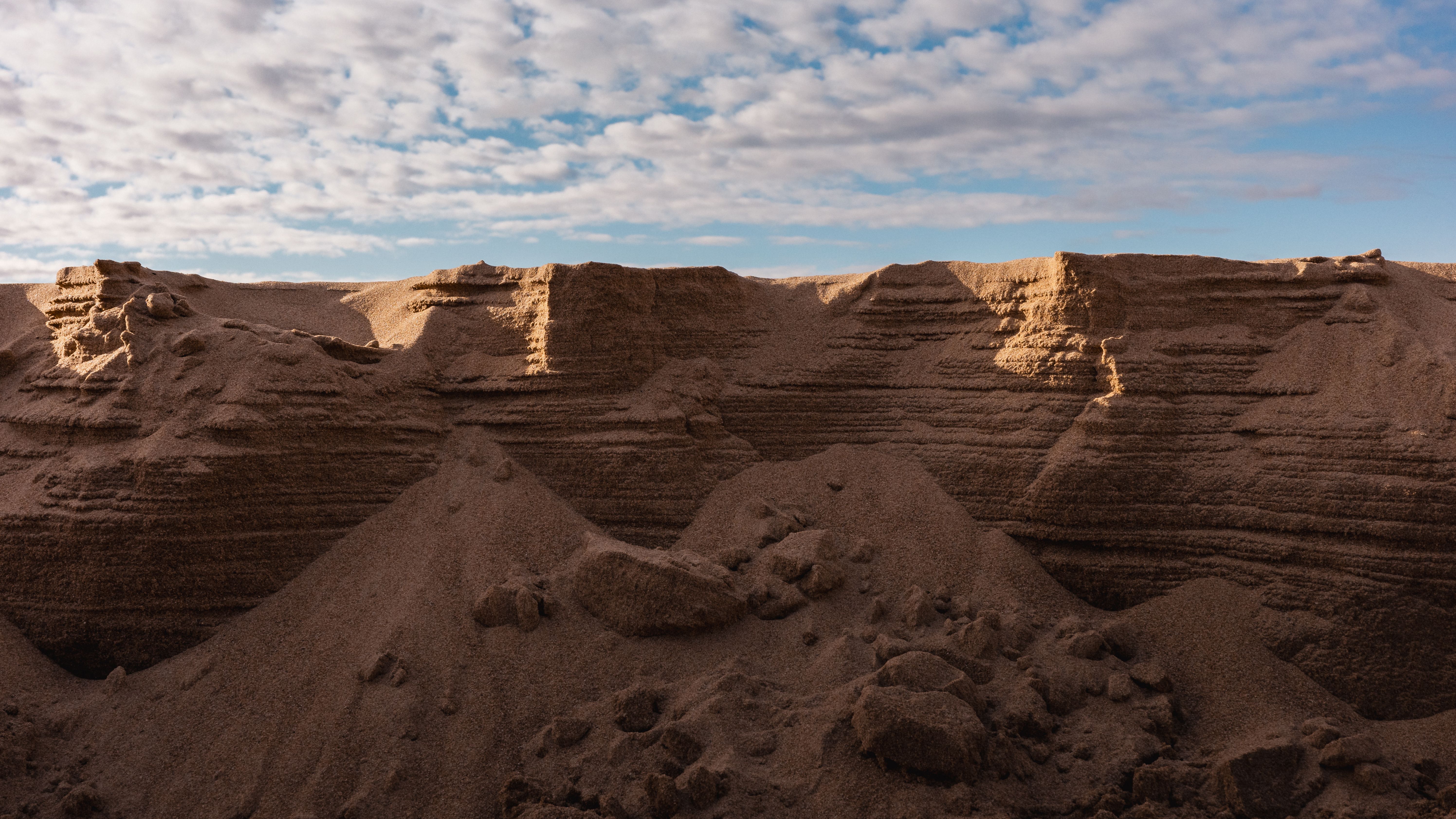 Sandy Landscape with Dramatic Sky in Saint Petersburg · Free Stock Photo