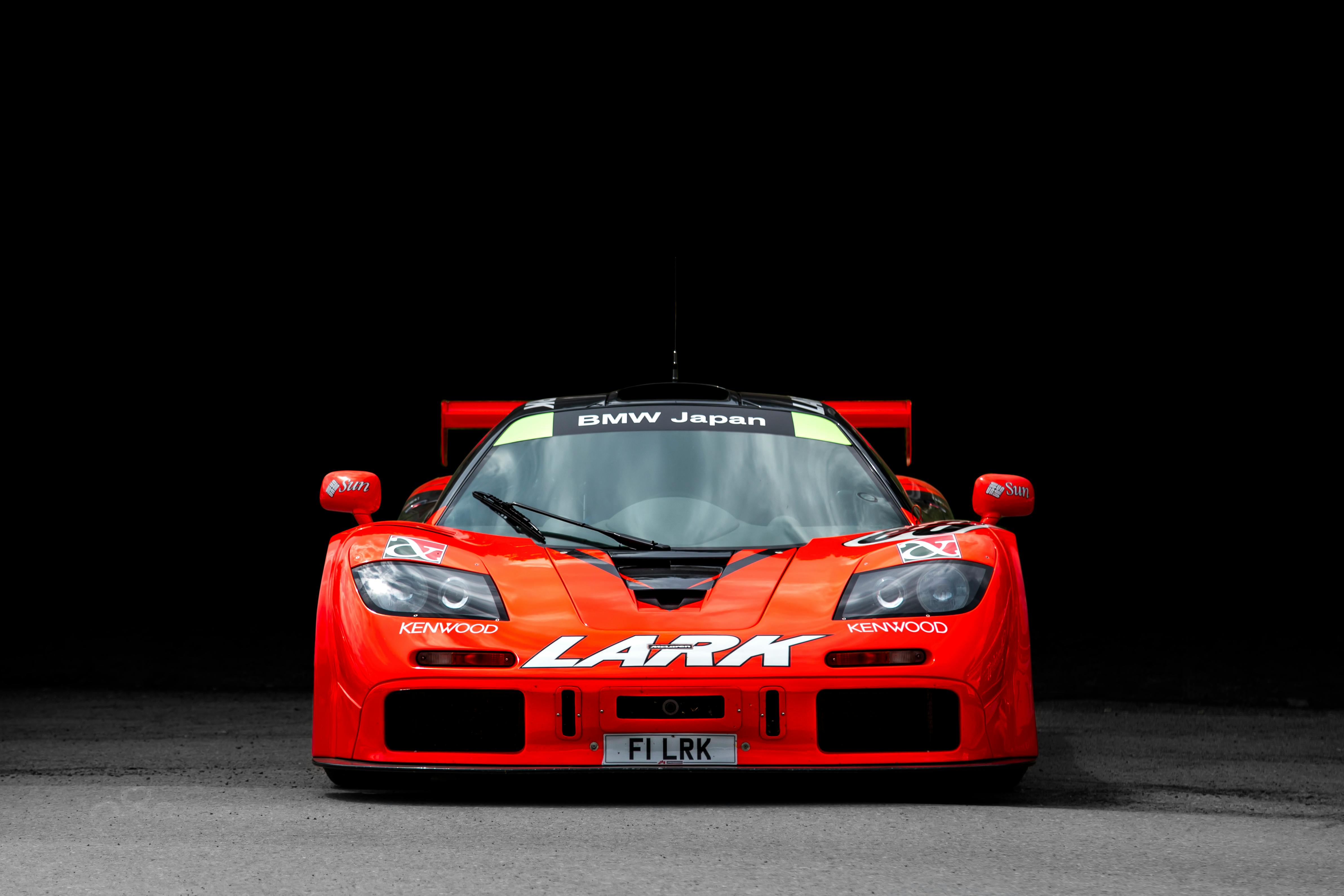 Front View of Red McLaren Racing Car · Free Stock Photo