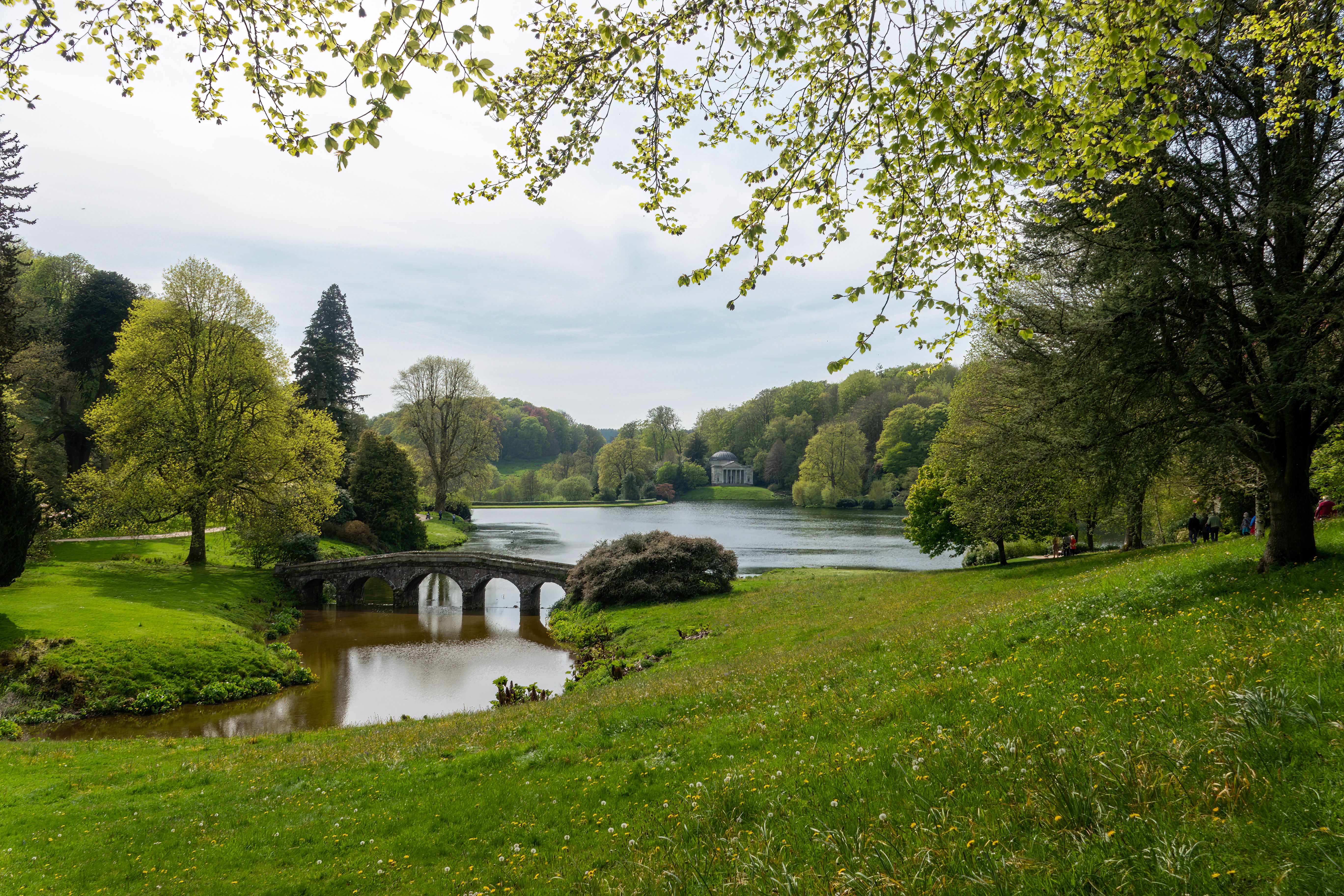Tranquil Stourhead Gardens in Springtime · Free Stock Photo