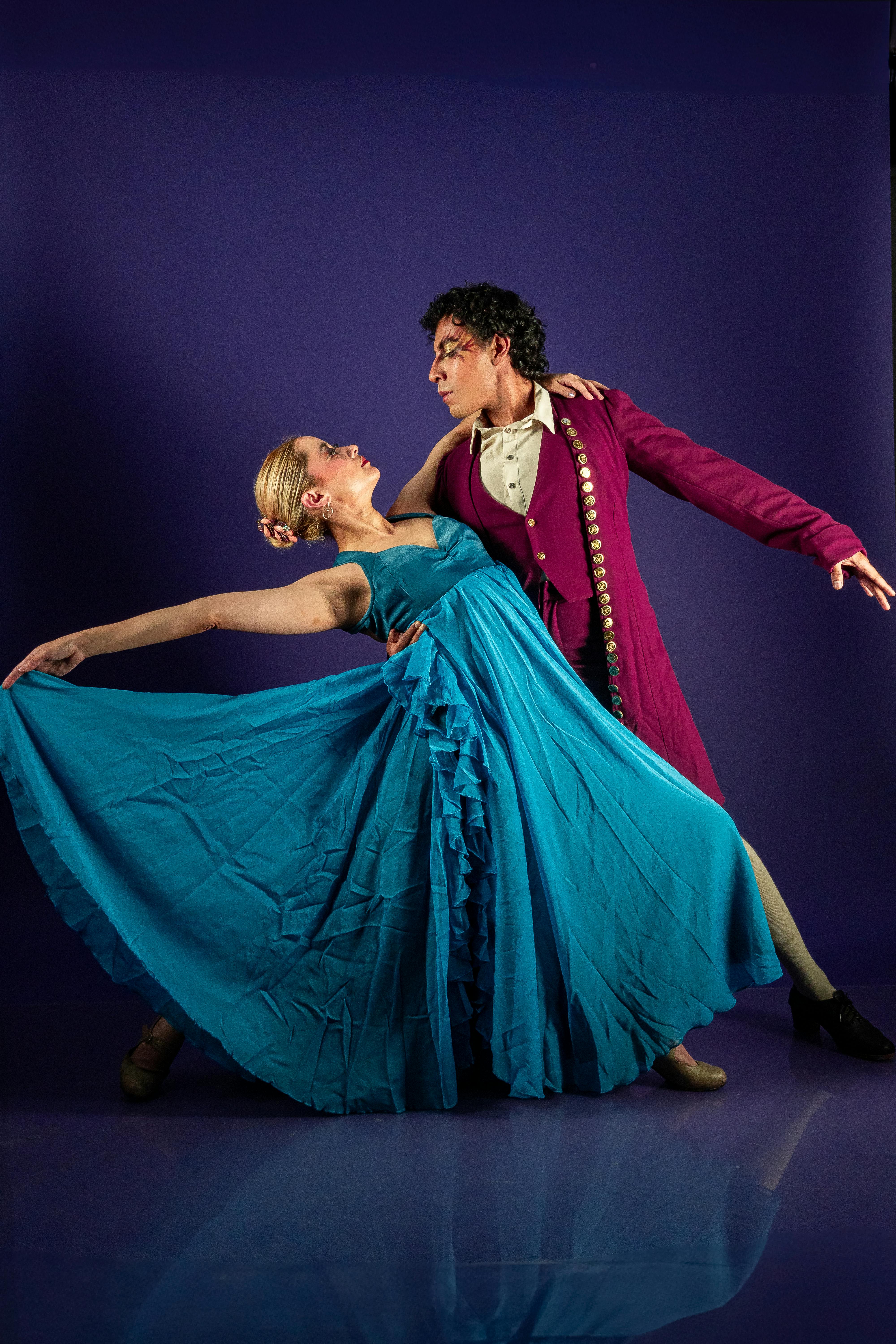 Elegant Flamenco Dance with Partner in Studio · Free Stock Photo