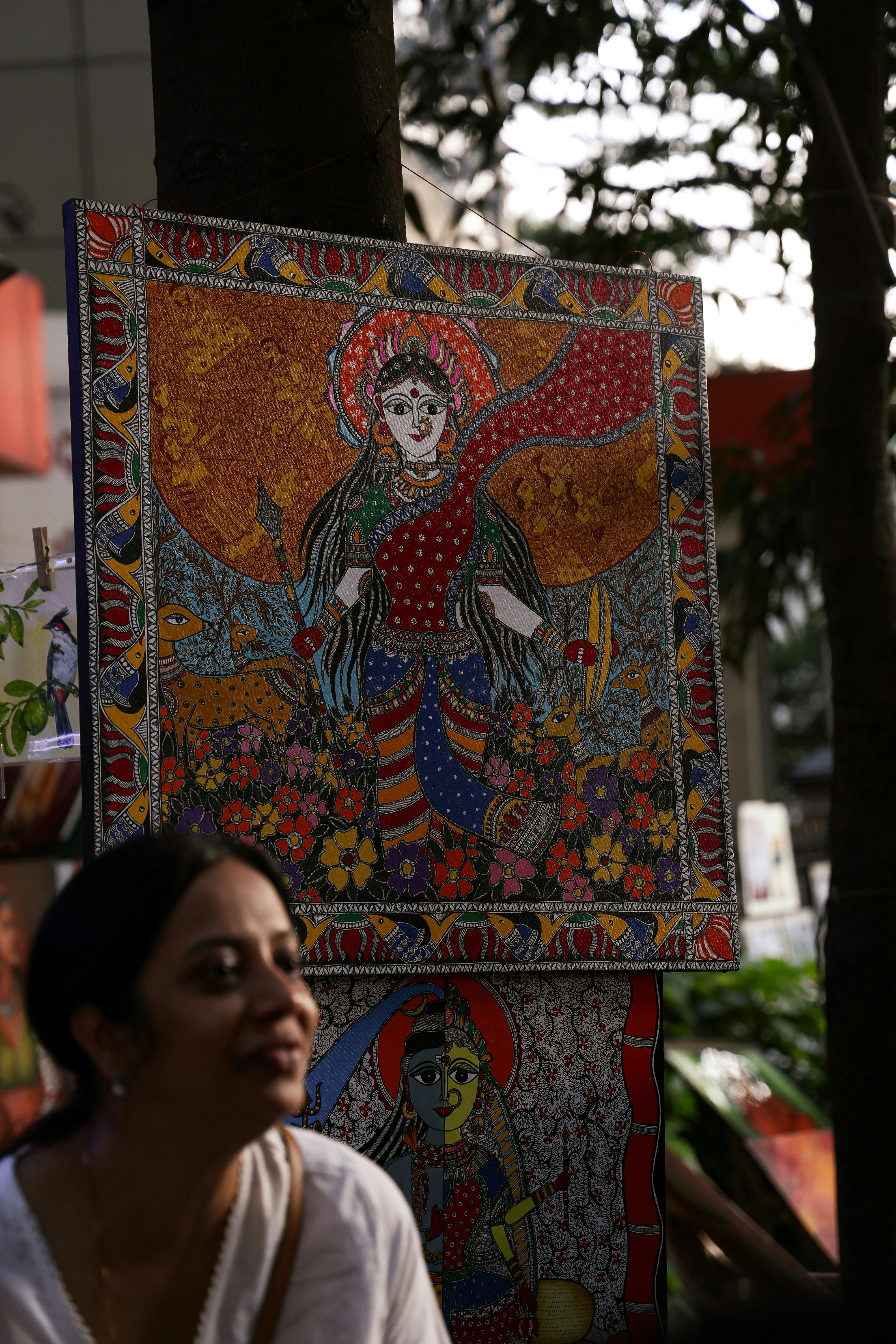 Traditional Indian Art with Cultural Elements · Free Stock Photo