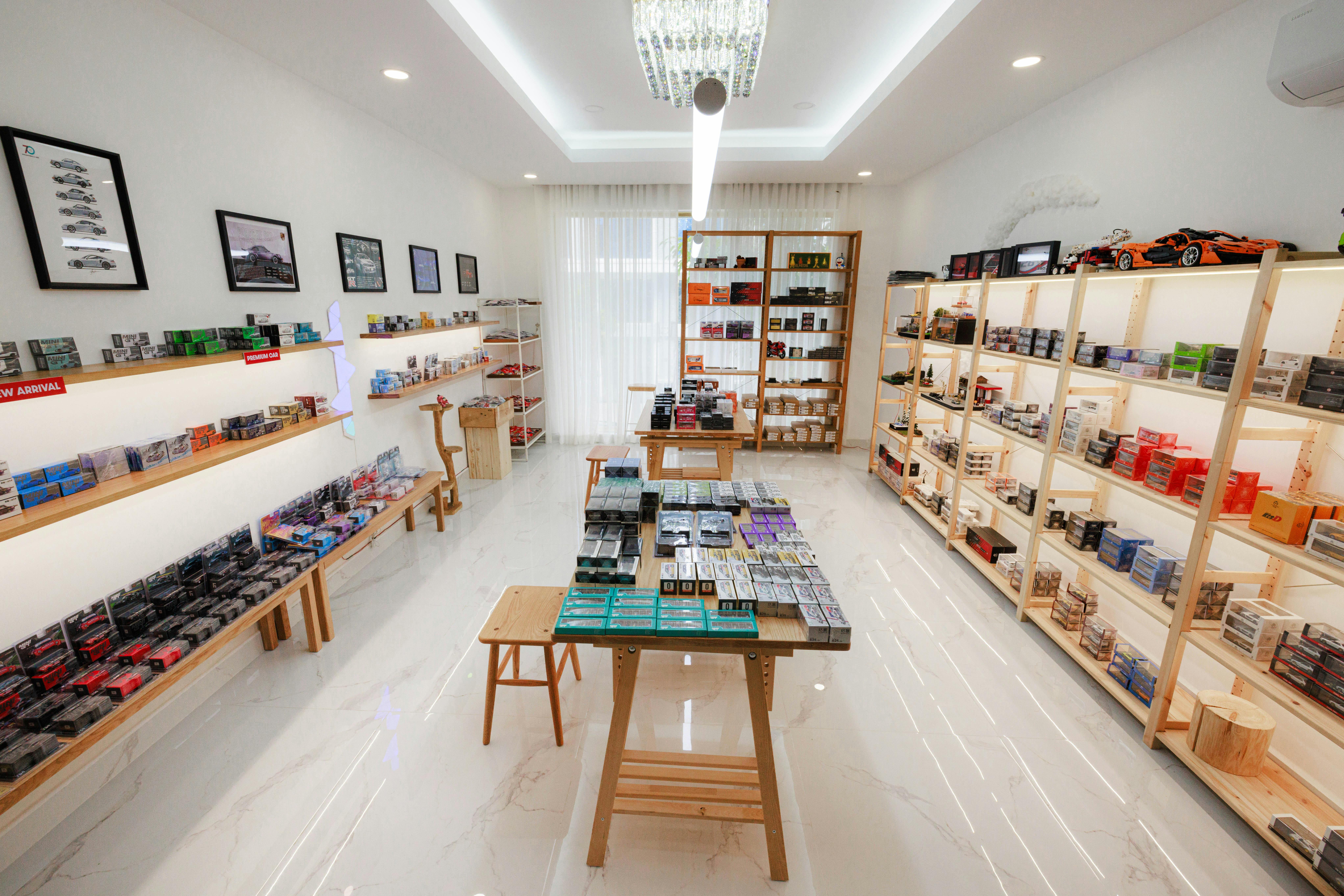Diecast Model Car Store Interior in Phnom Penh · Free Stock Photo