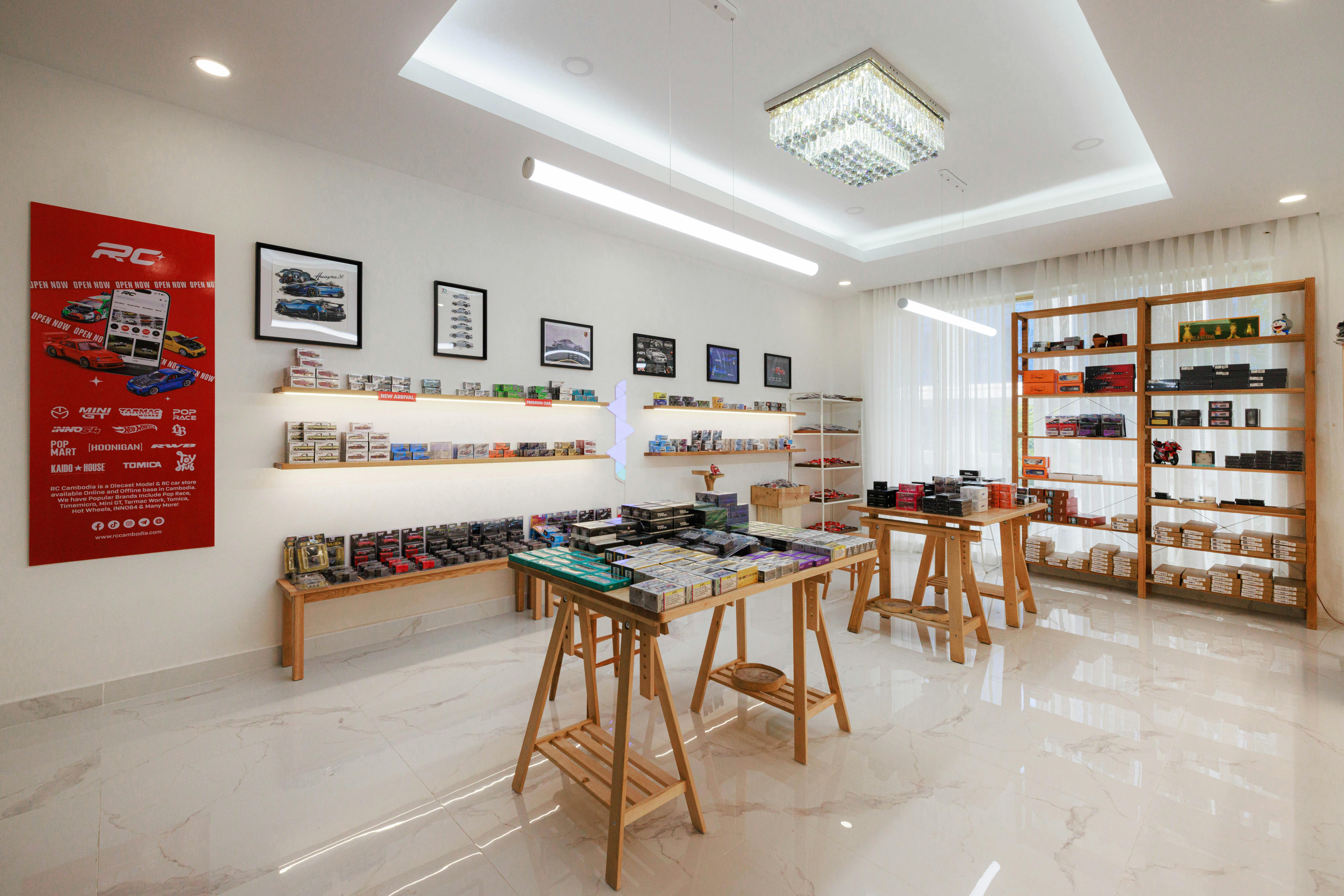 Modern Diecast and RC Model Store in Phnom Penh · Free Stock Photo