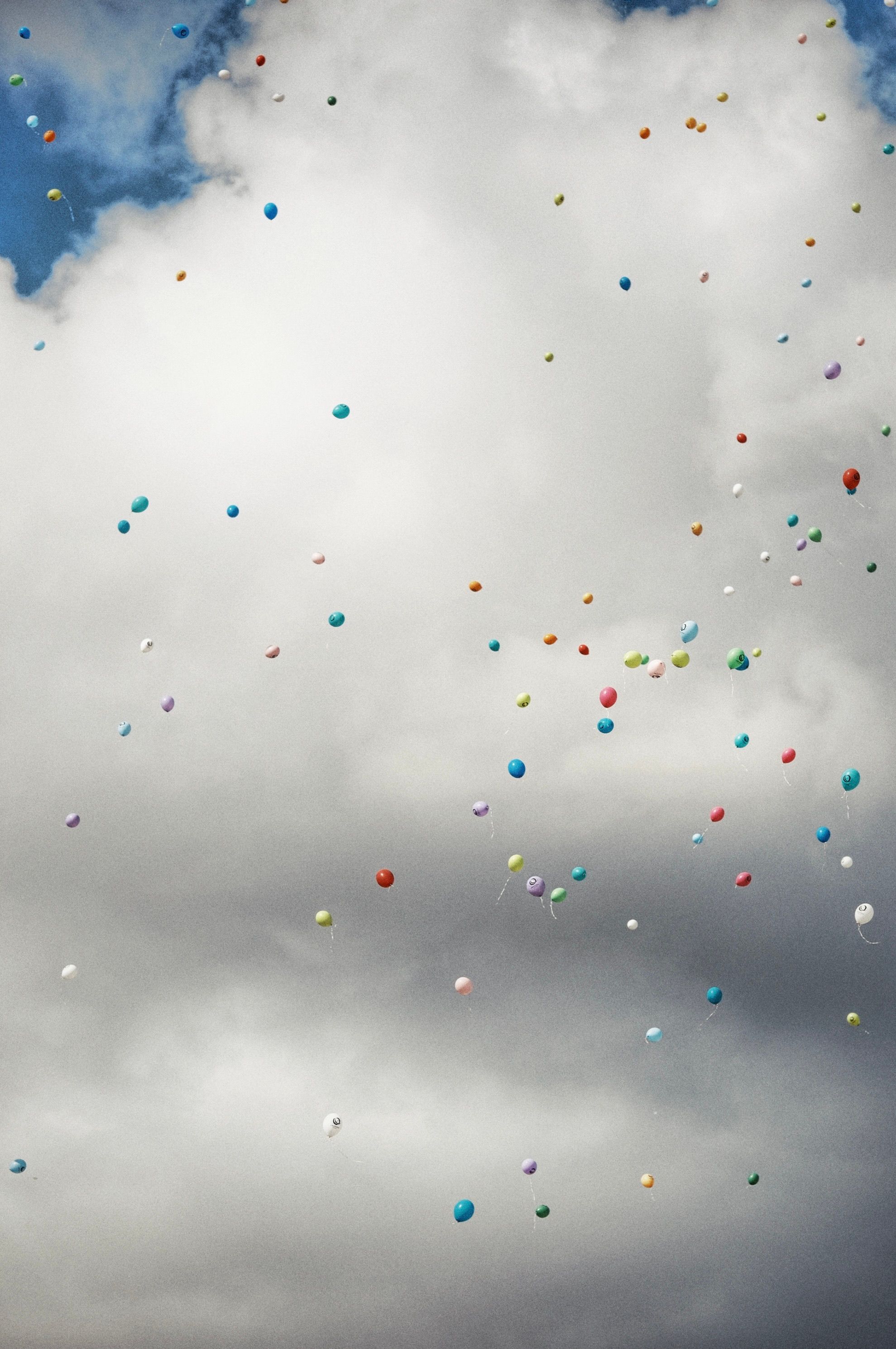 Colorful Balloons Floating in München Sky · Free Stock Photo