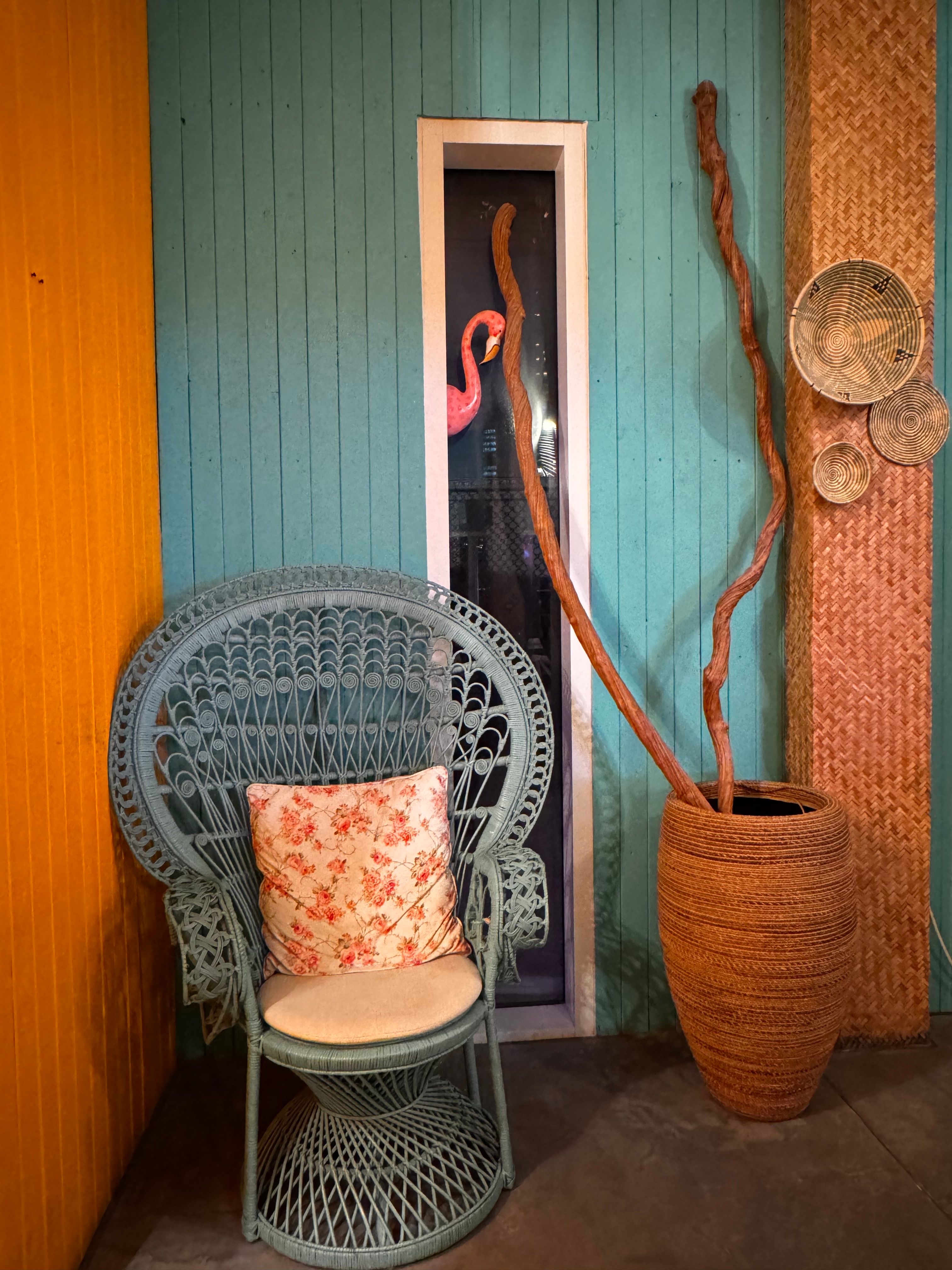 Cozy Boho Corner with Vibrant Colors · Free Stock Photo