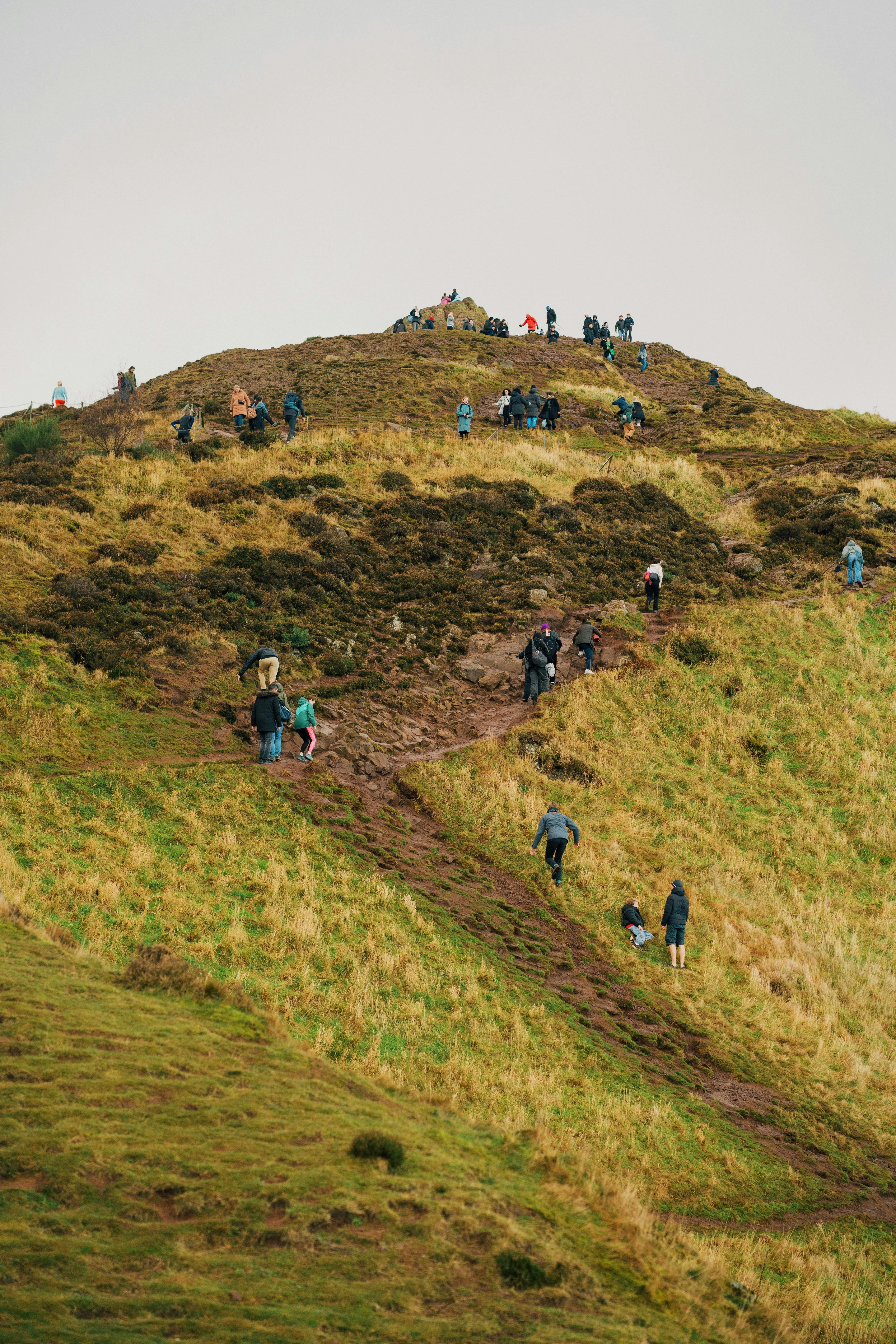 Hiking Arthur's Seat in Edinburgh · Free Stock Photo