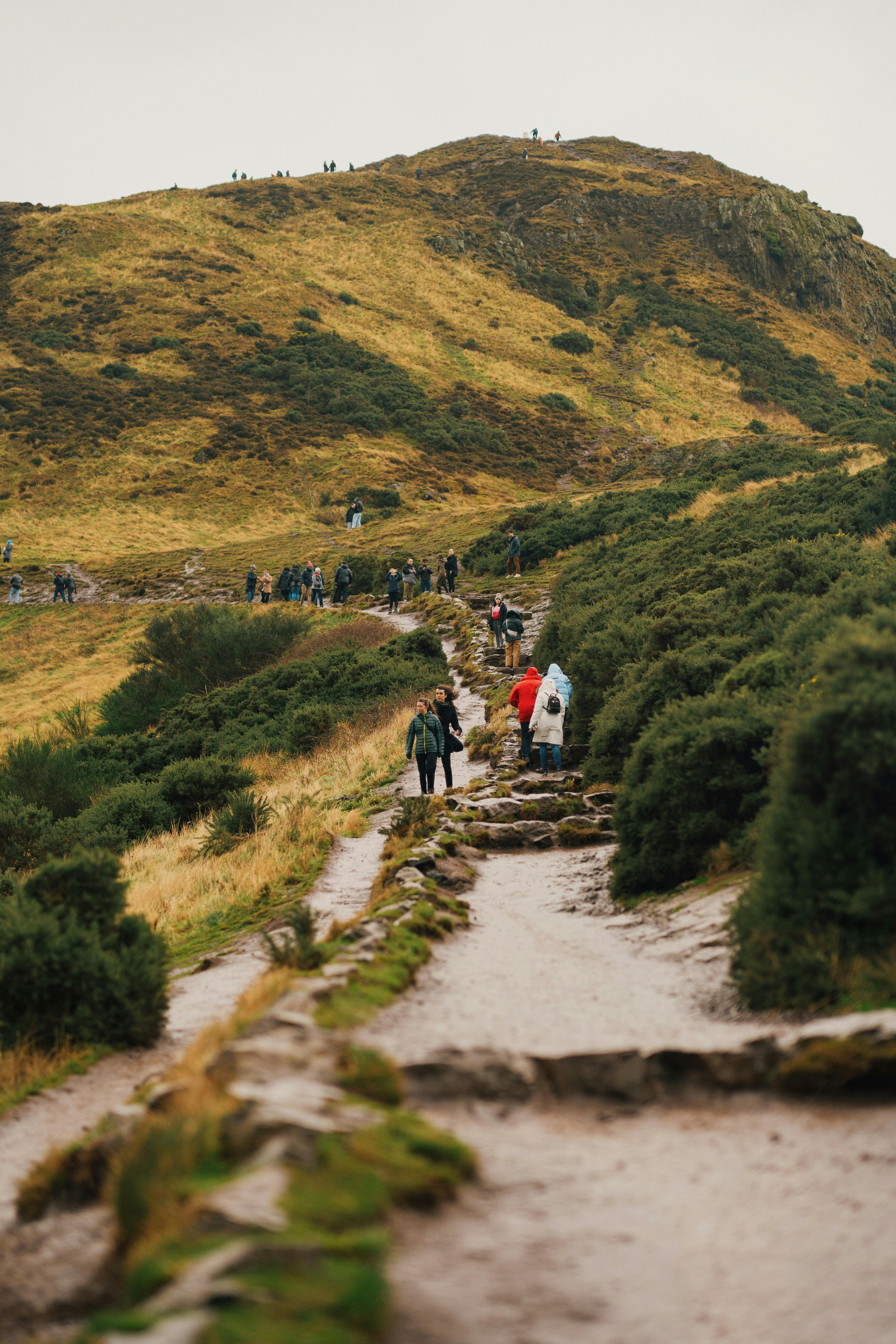 Hiking Trail in Holyrood Park, Edinburgh · Free Stock Photo
