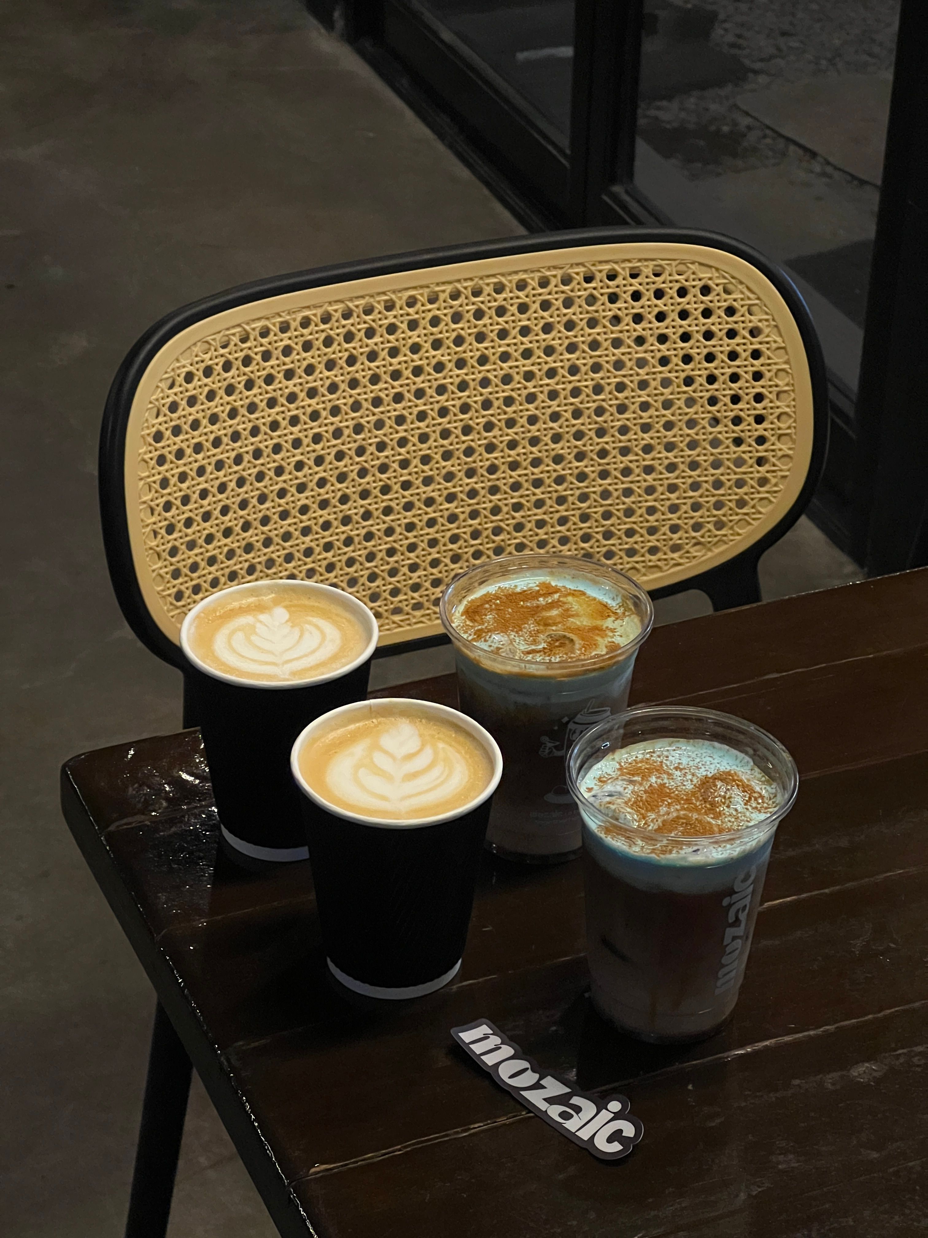Artistic Coffee Table Setting in Modern Café · Free Stock Photo
