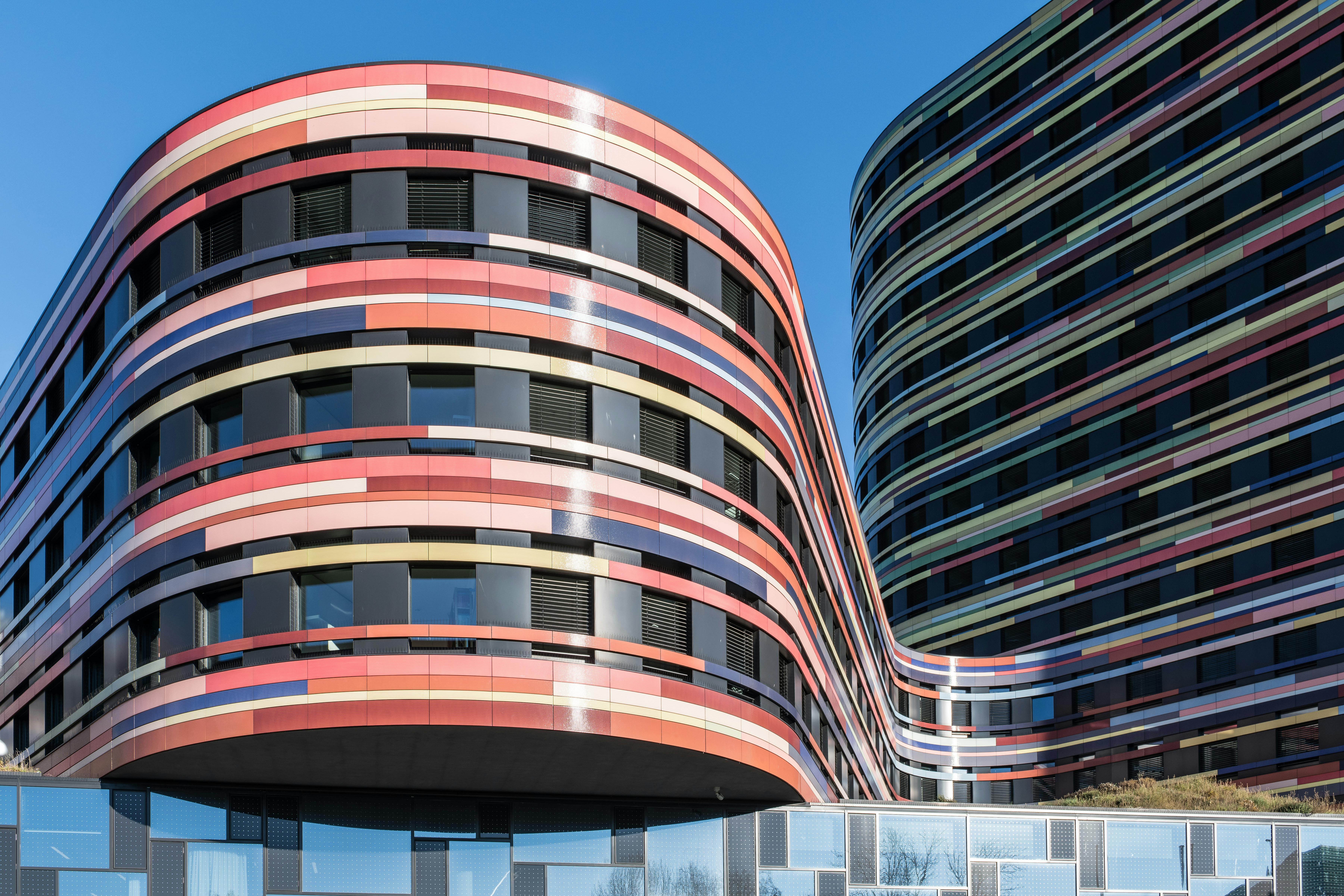 Colorful Modern Architecture in Hamburg · Free Stock Photo