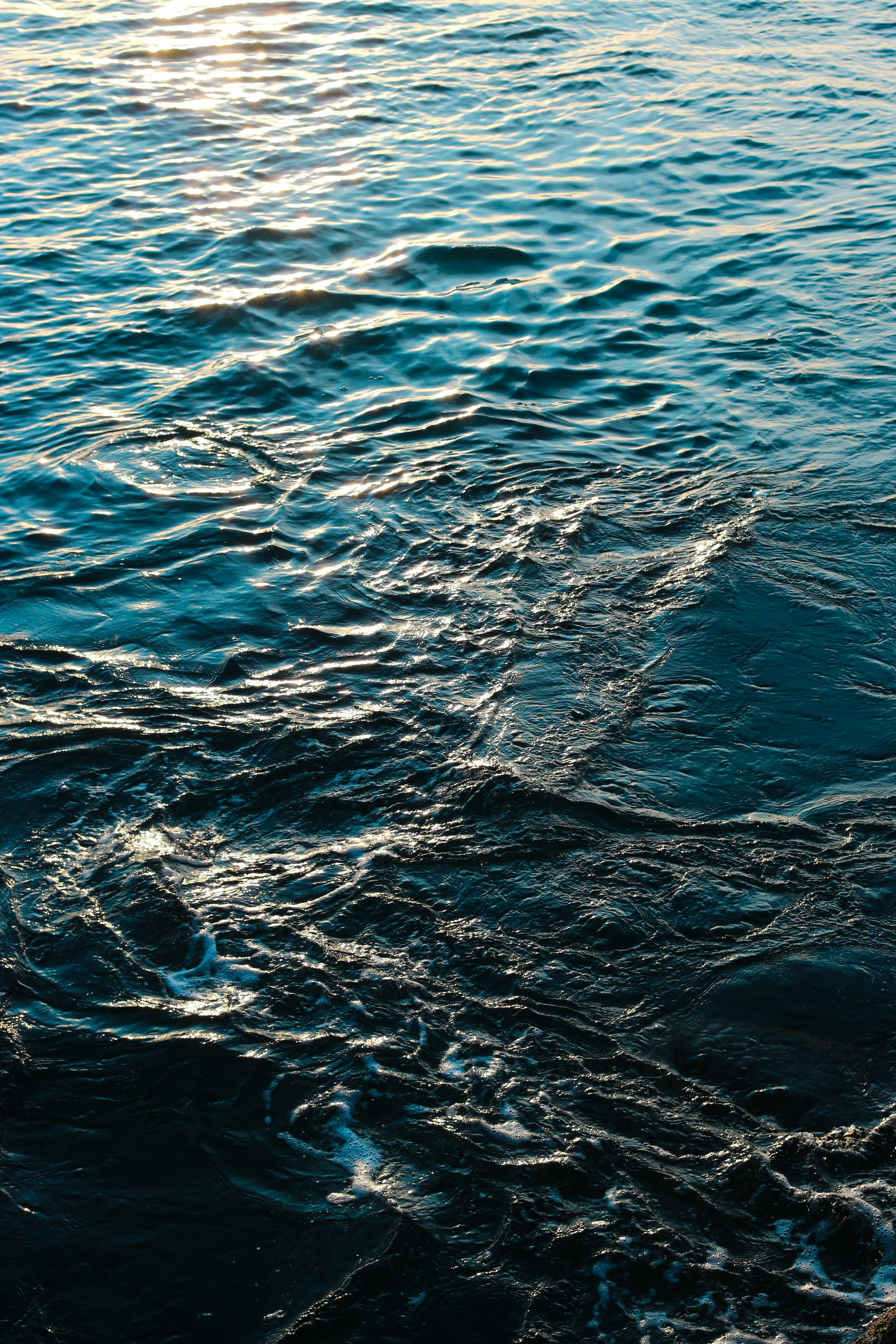 Rippling Ocean Waves in Tangier Morocco · Free Stock Photo