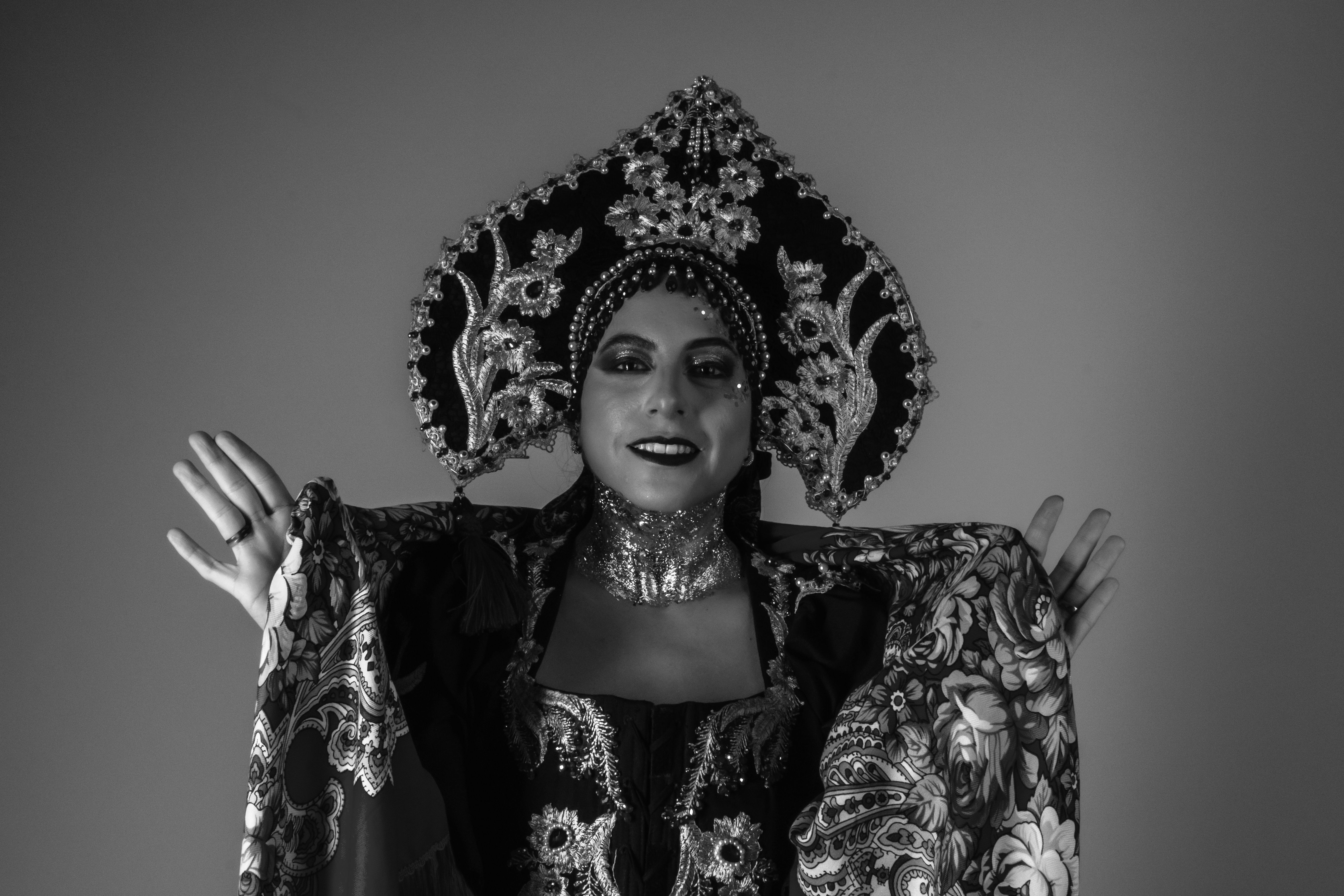 Elegant Female Dancer in Traditional Attire · Free Stock Photo