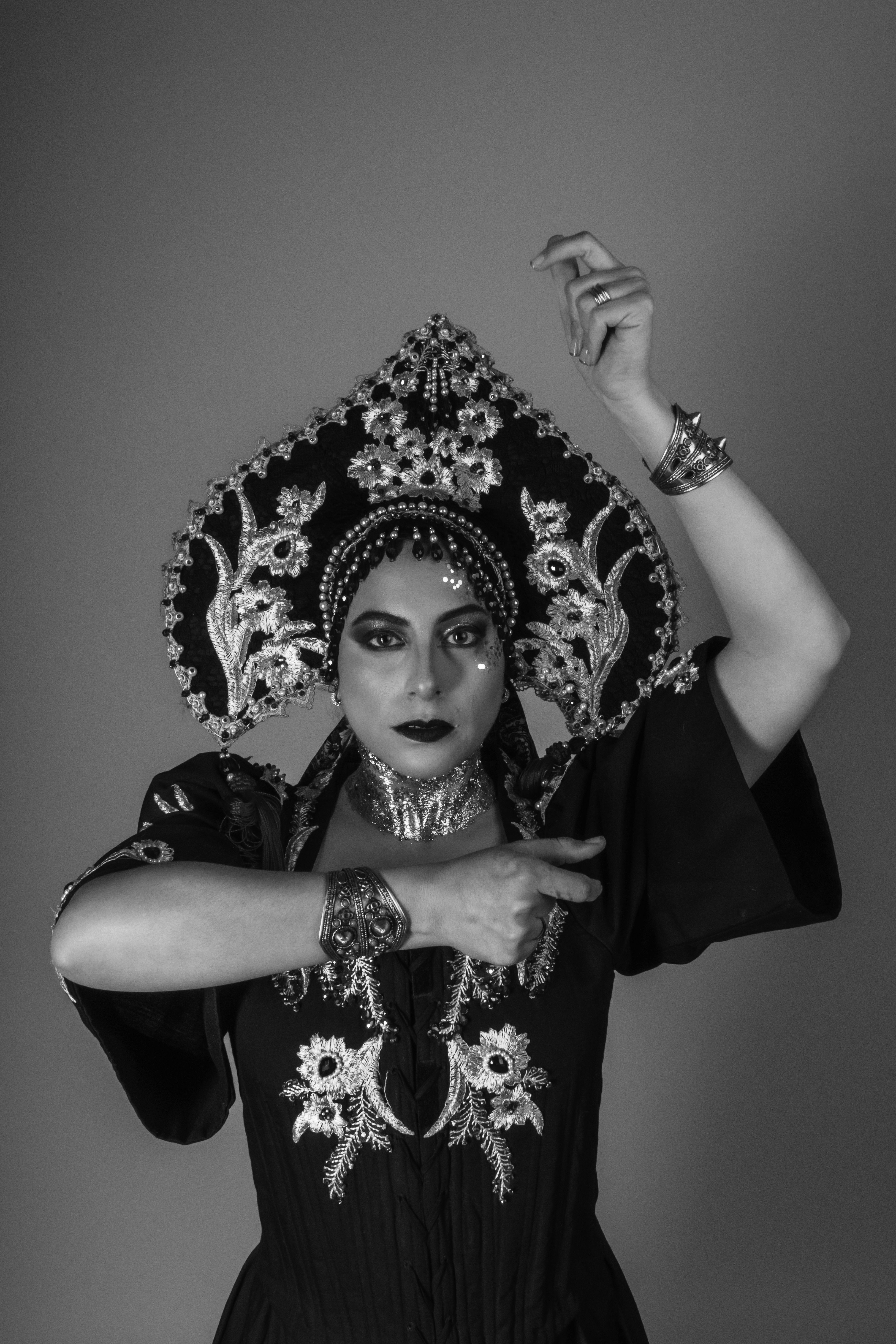 Elegant Romani Inspired Female Dancer Portrait · Free Stock Photo