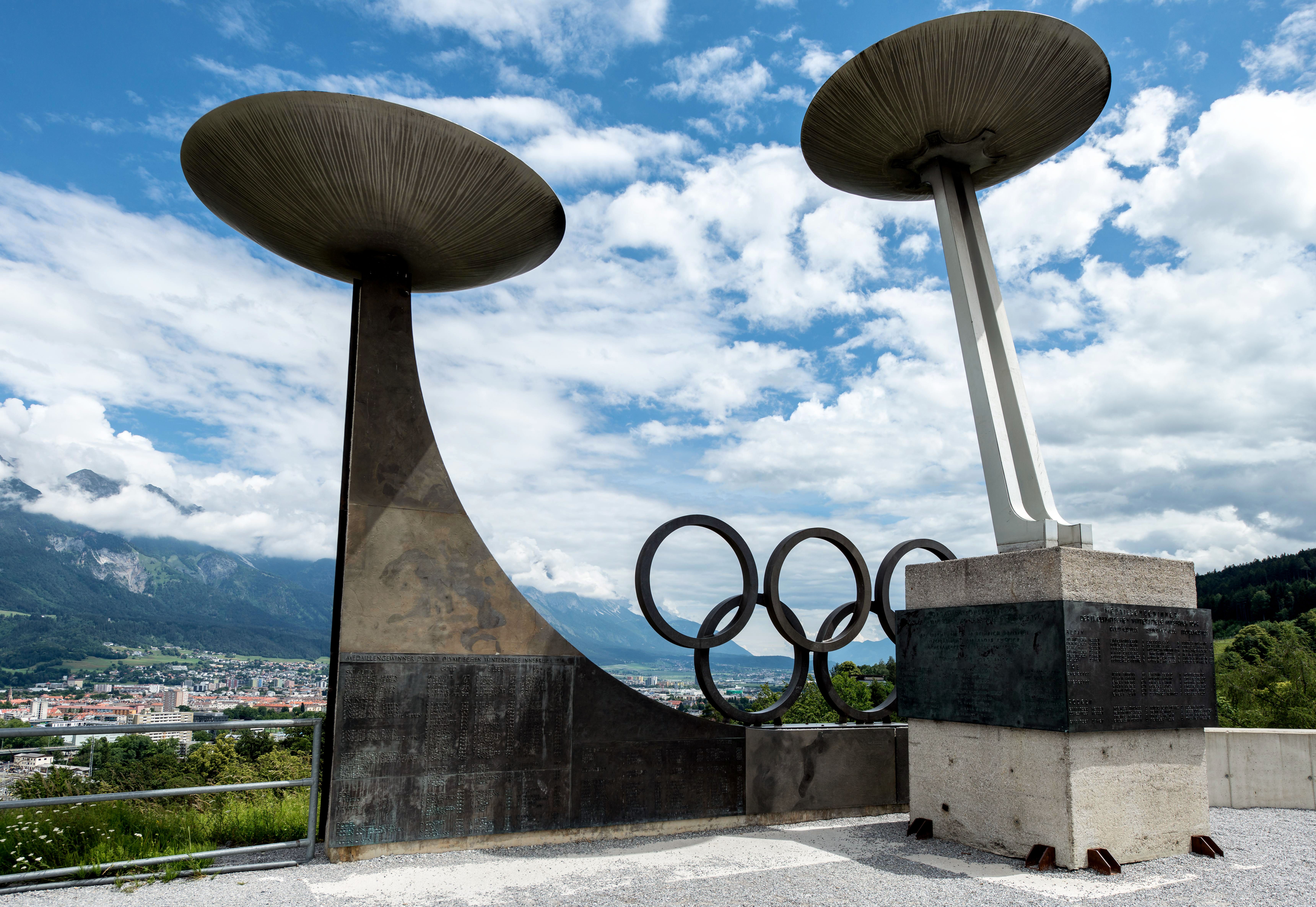 Innsbruck Olympic Monument with Scenic View · Free Stock Photo