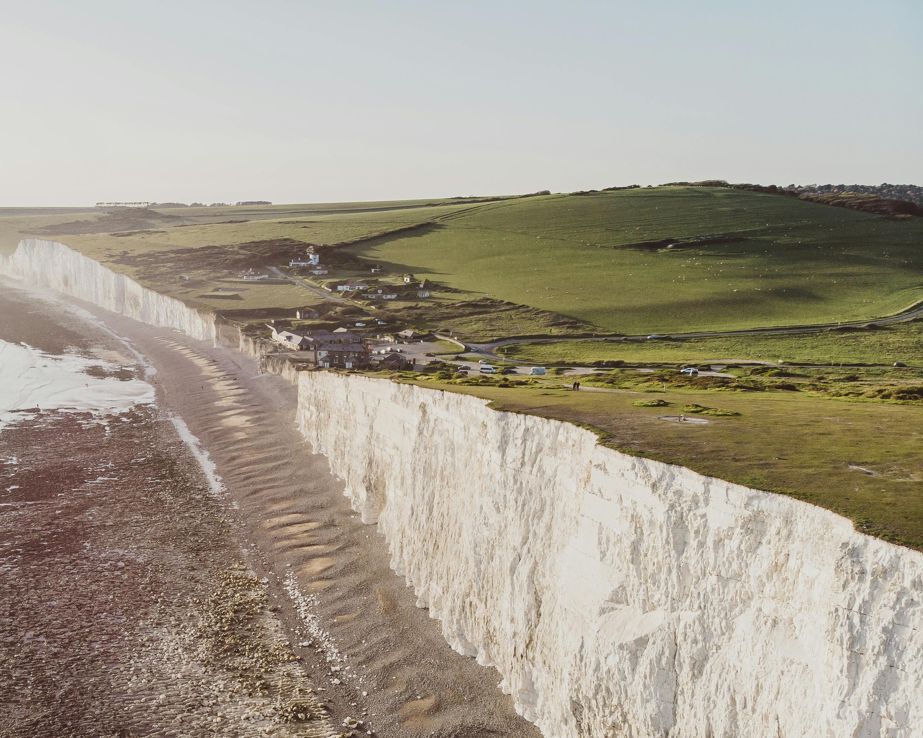 View Of Ocean From The Cliff · Free Stock Photo