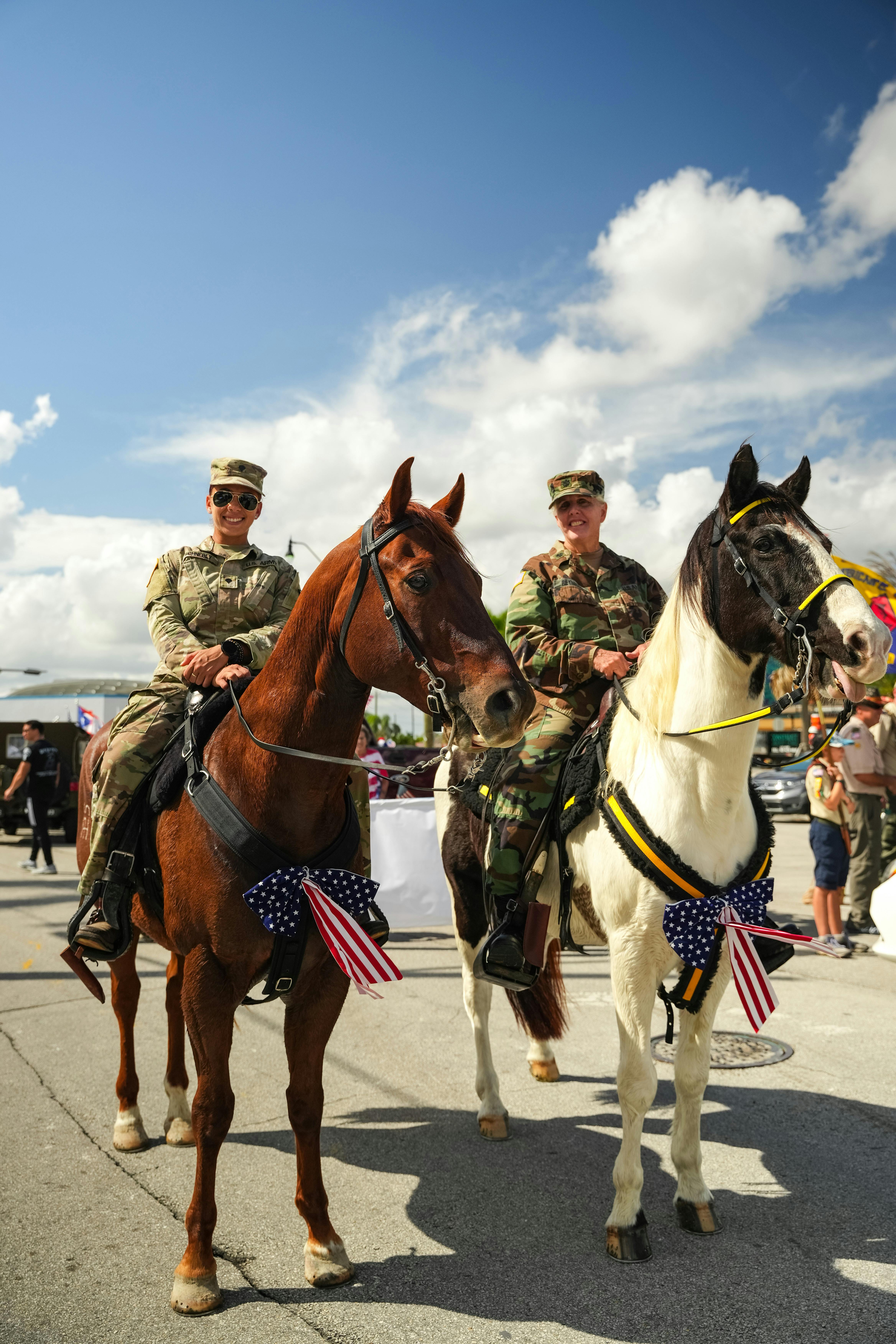 Military Parade with Soldiers on Decorated Horses · Free Stock Photo