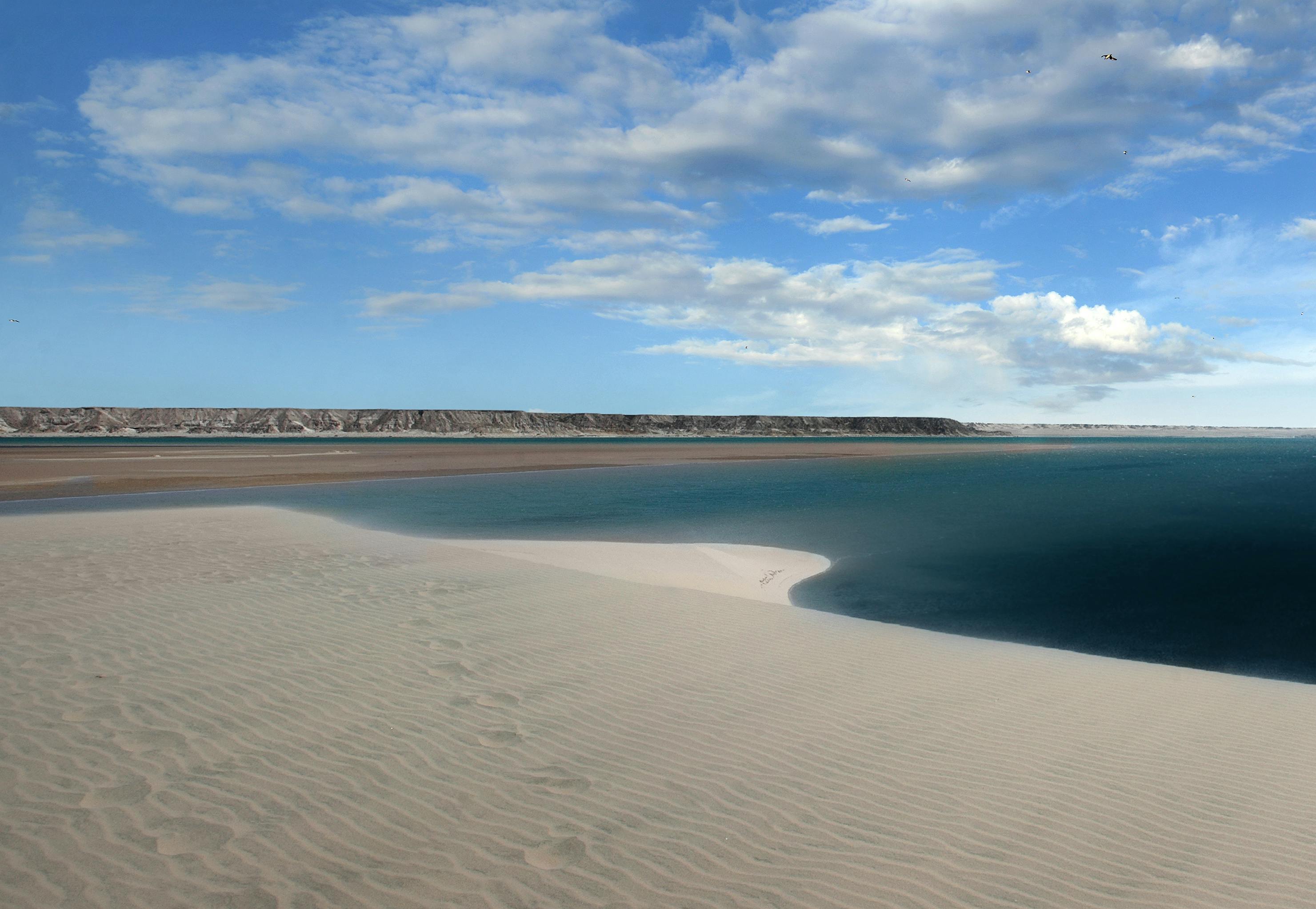 Scenic Tidal Sand Dunes in Laâyoune-Sakia El Hamra · Free Stock Photo
