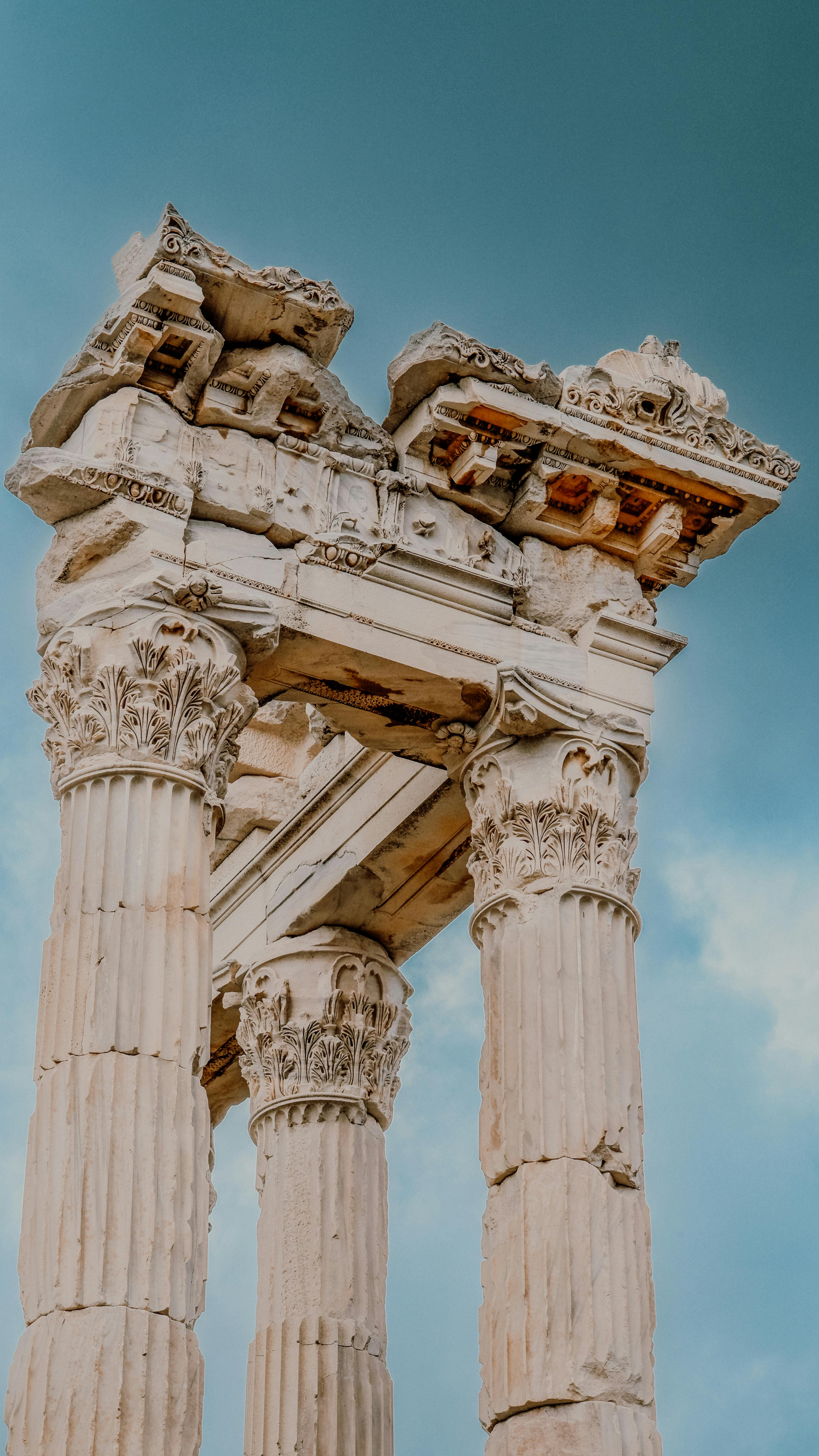 Ancient Roman Temple Ruins in İzmir Türkiye · Free Stock Photo