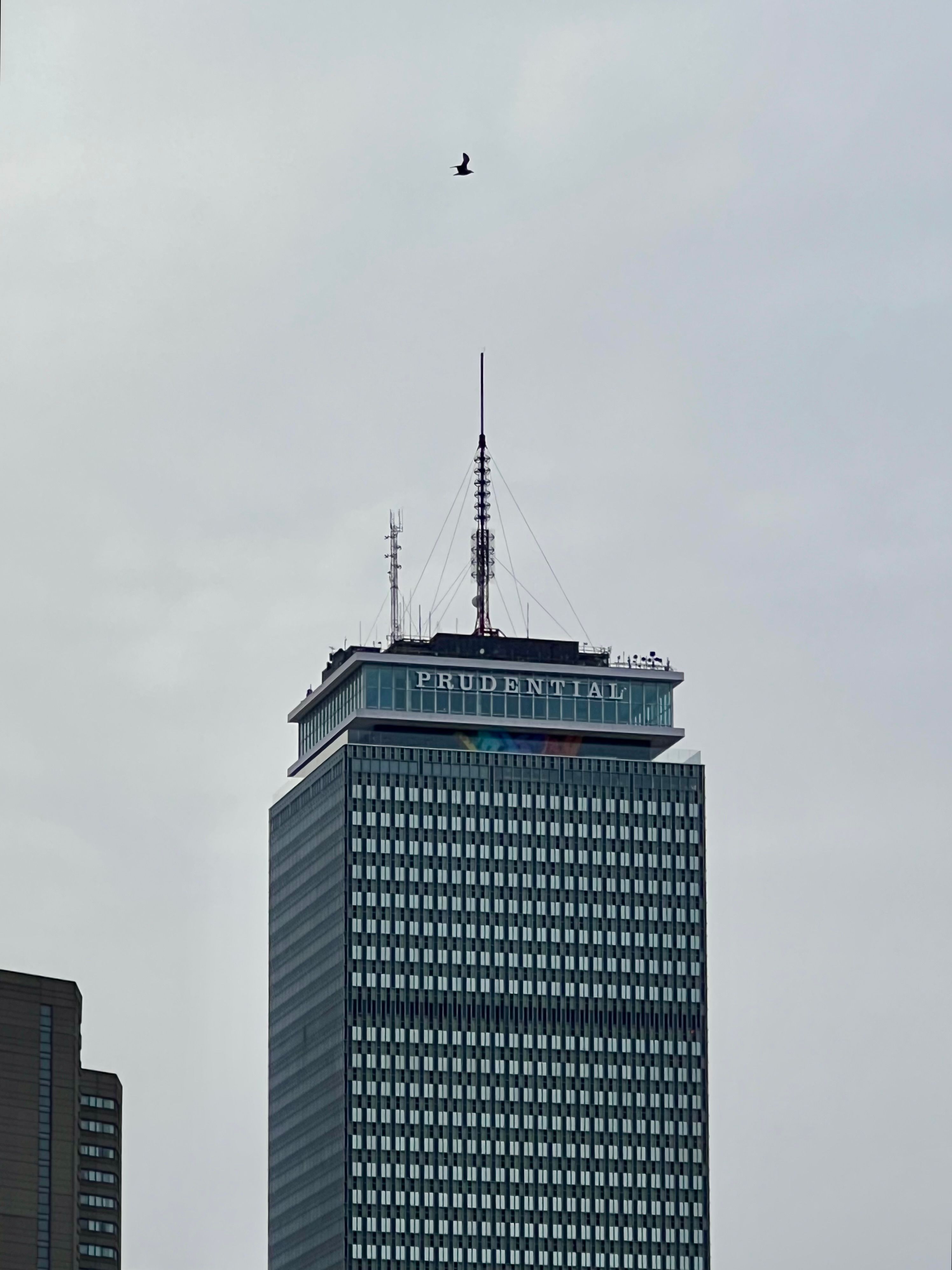 Prudential Tower Against Cloudy Sky · Free Stock Photo