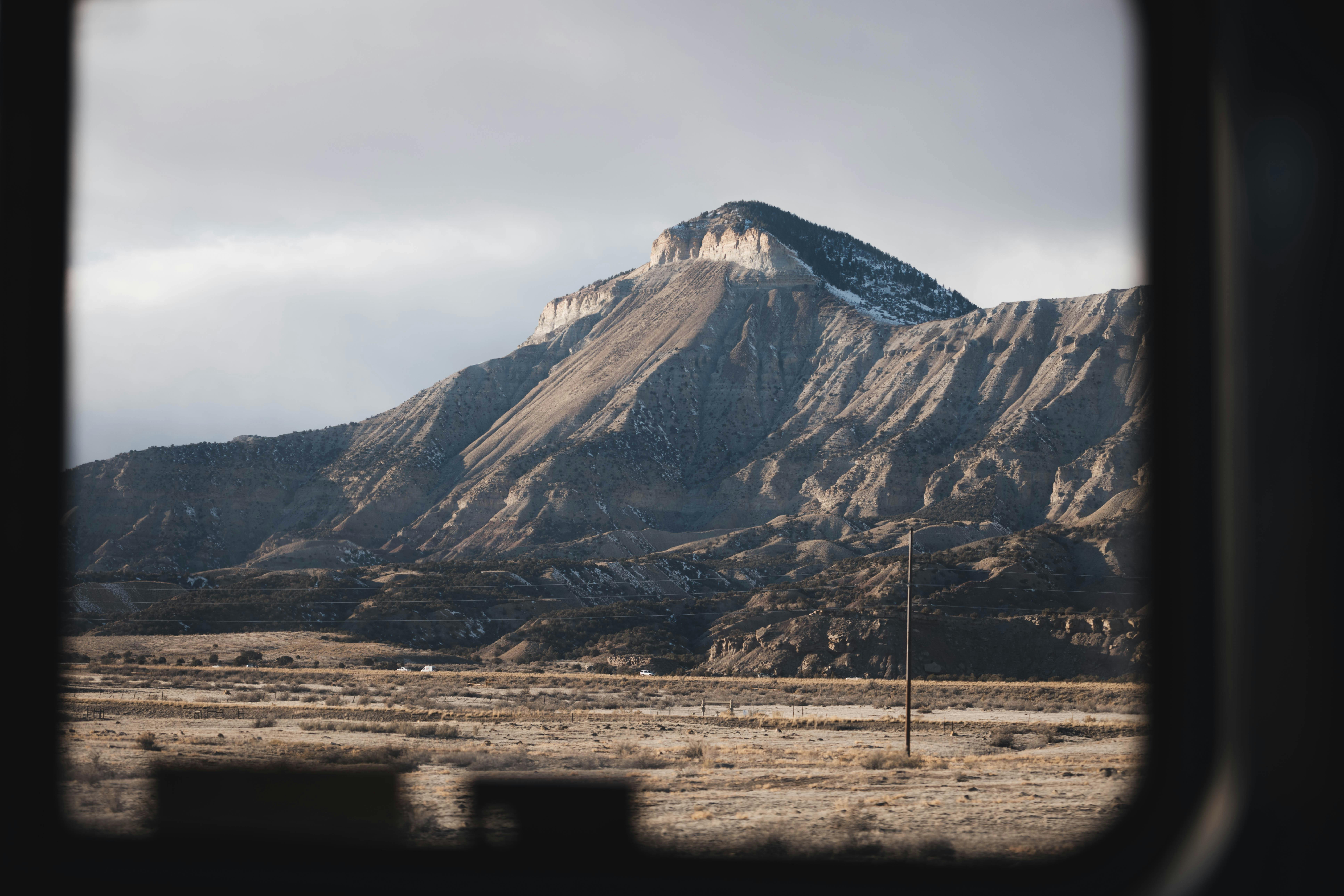 Framed View of Mount Garfield, Colorado · Free Stock Photo