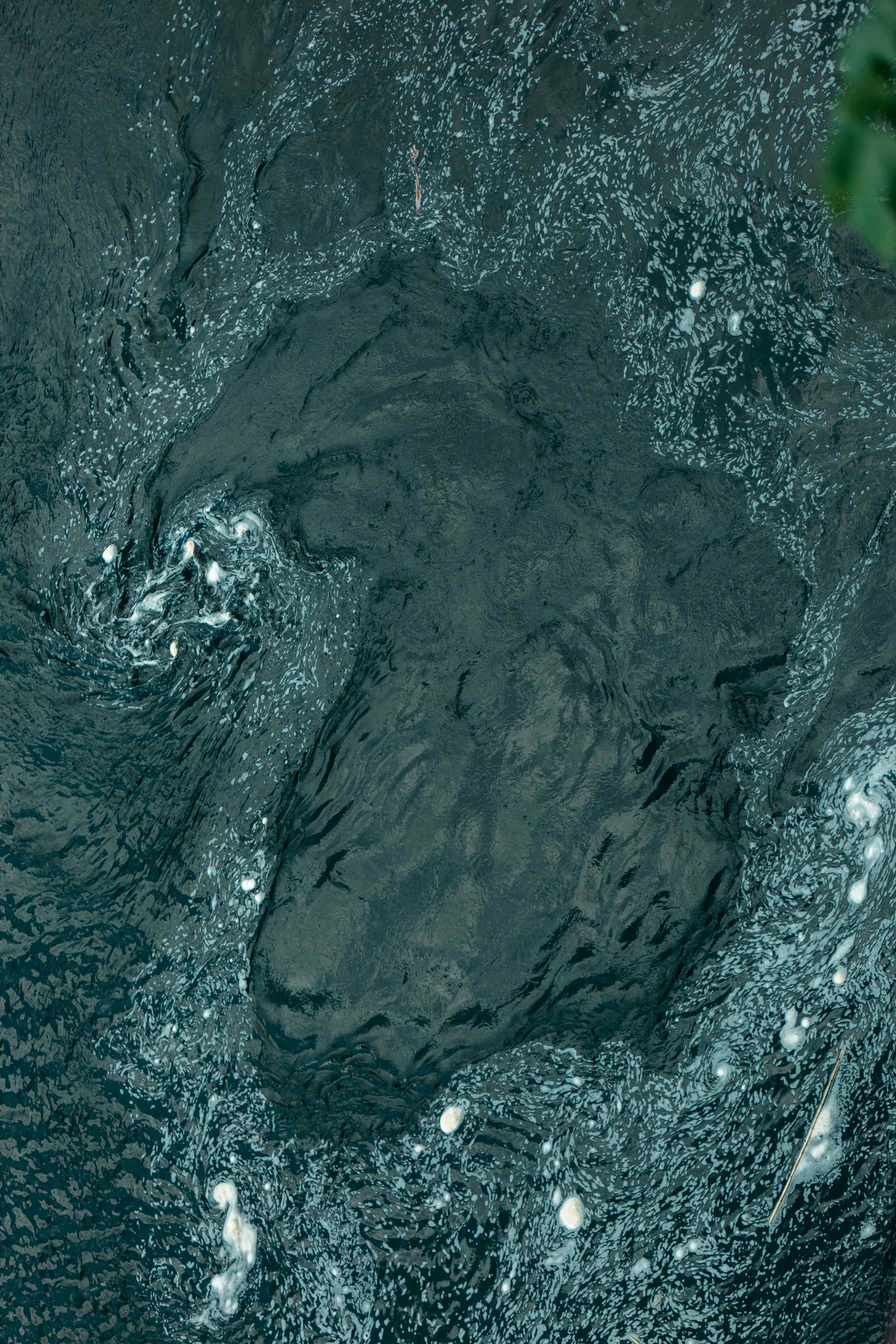 Aerial View of Abstract Water Patterns · Free Stock Photo