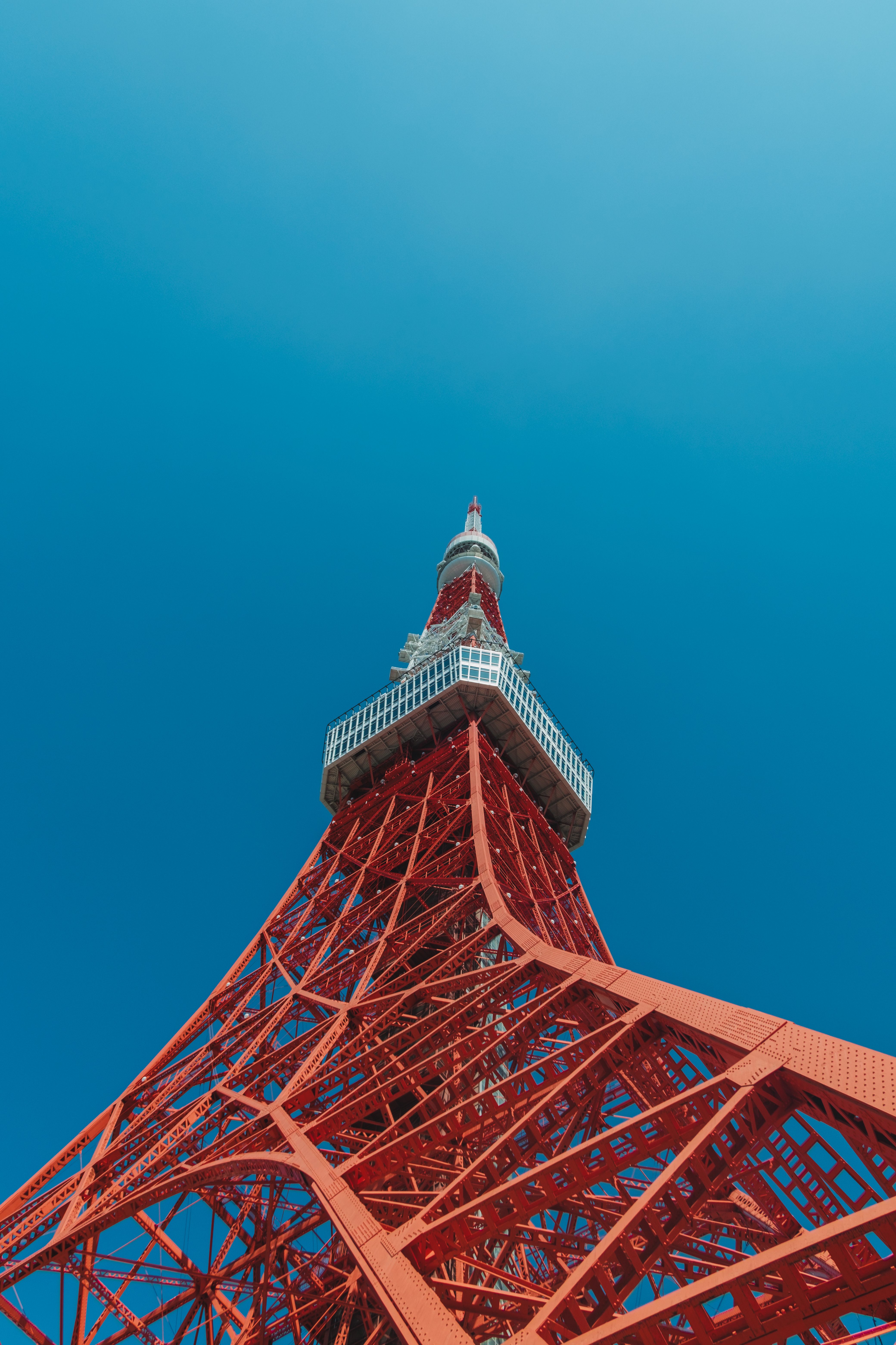 Bottom View of Tokyo Tower · Free Stock Photo