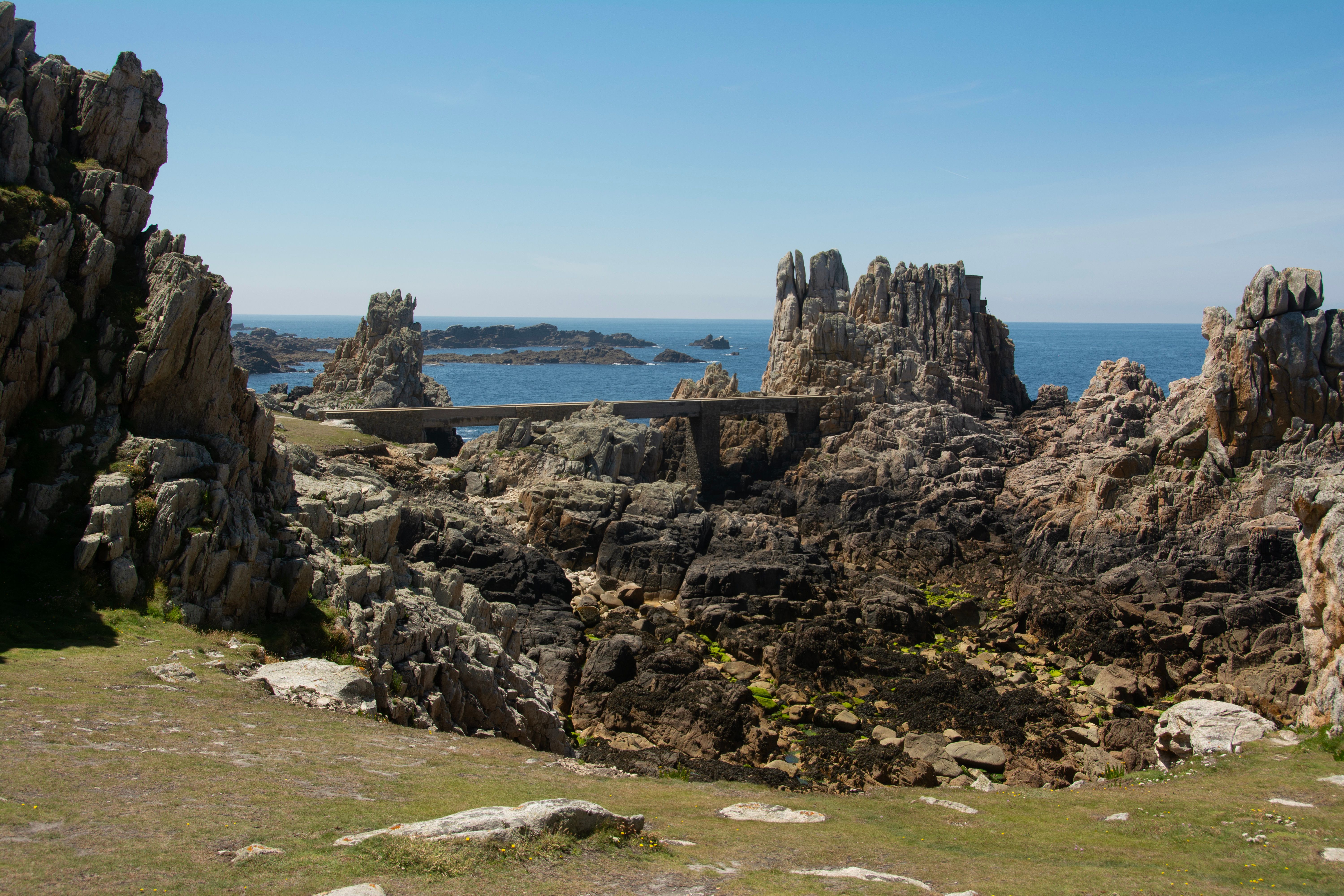 Rugged Coastline of Ouessant, Bretagne · Free Stock Photo