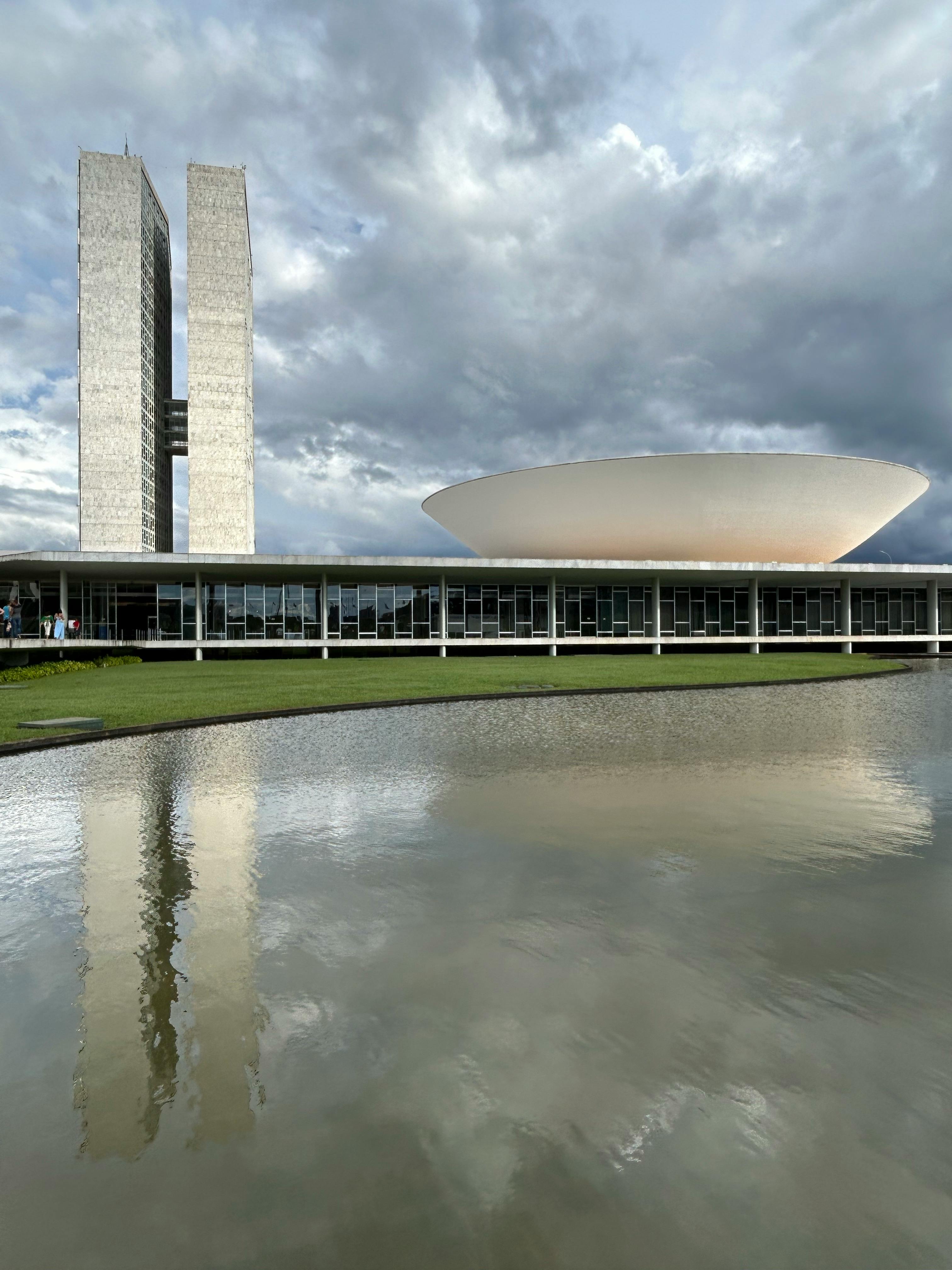 Brasilia Architecture - Brazilian Congress Building · Free Stock Photo