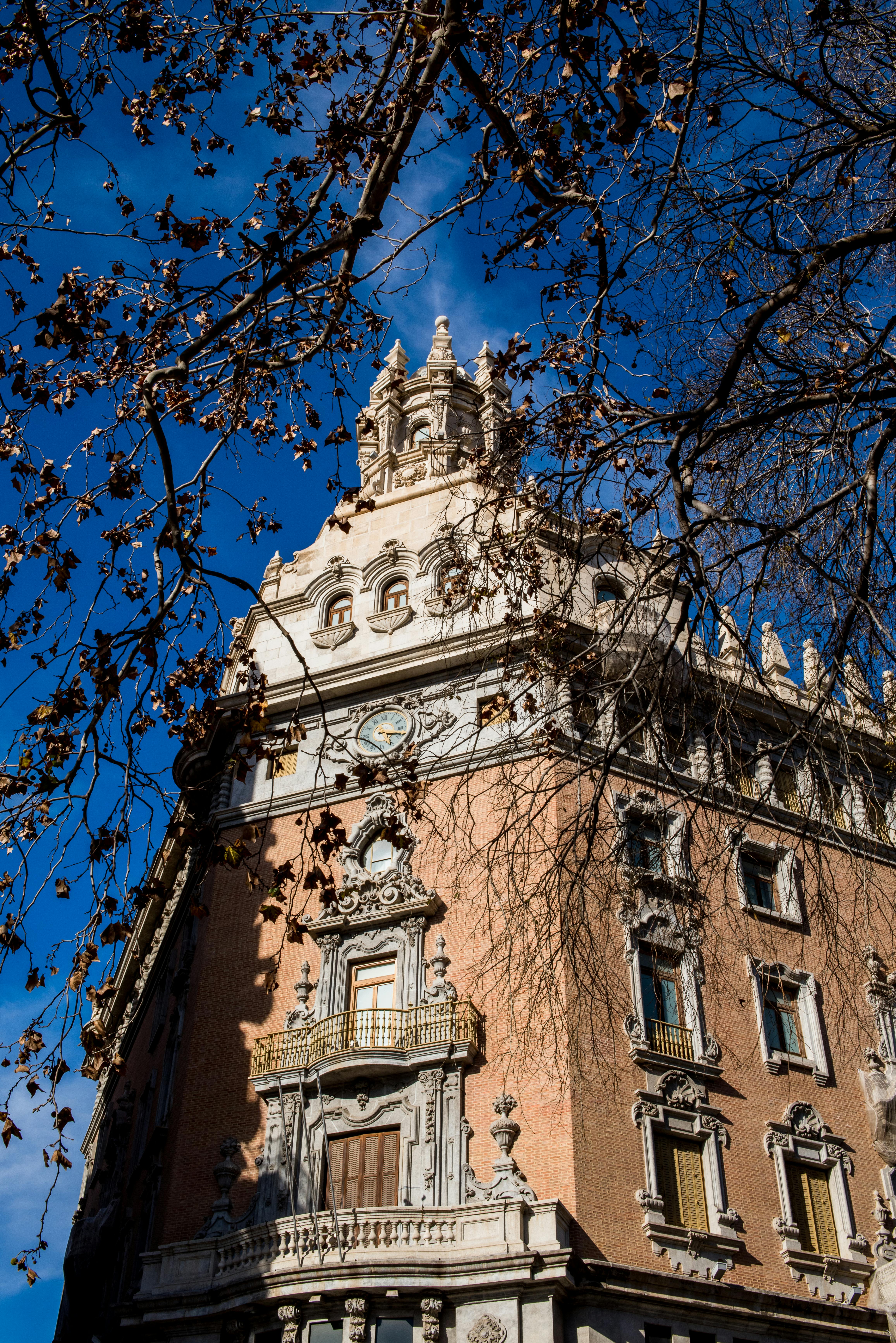 Historic European Building with Architectural Details · Free Stock Photo