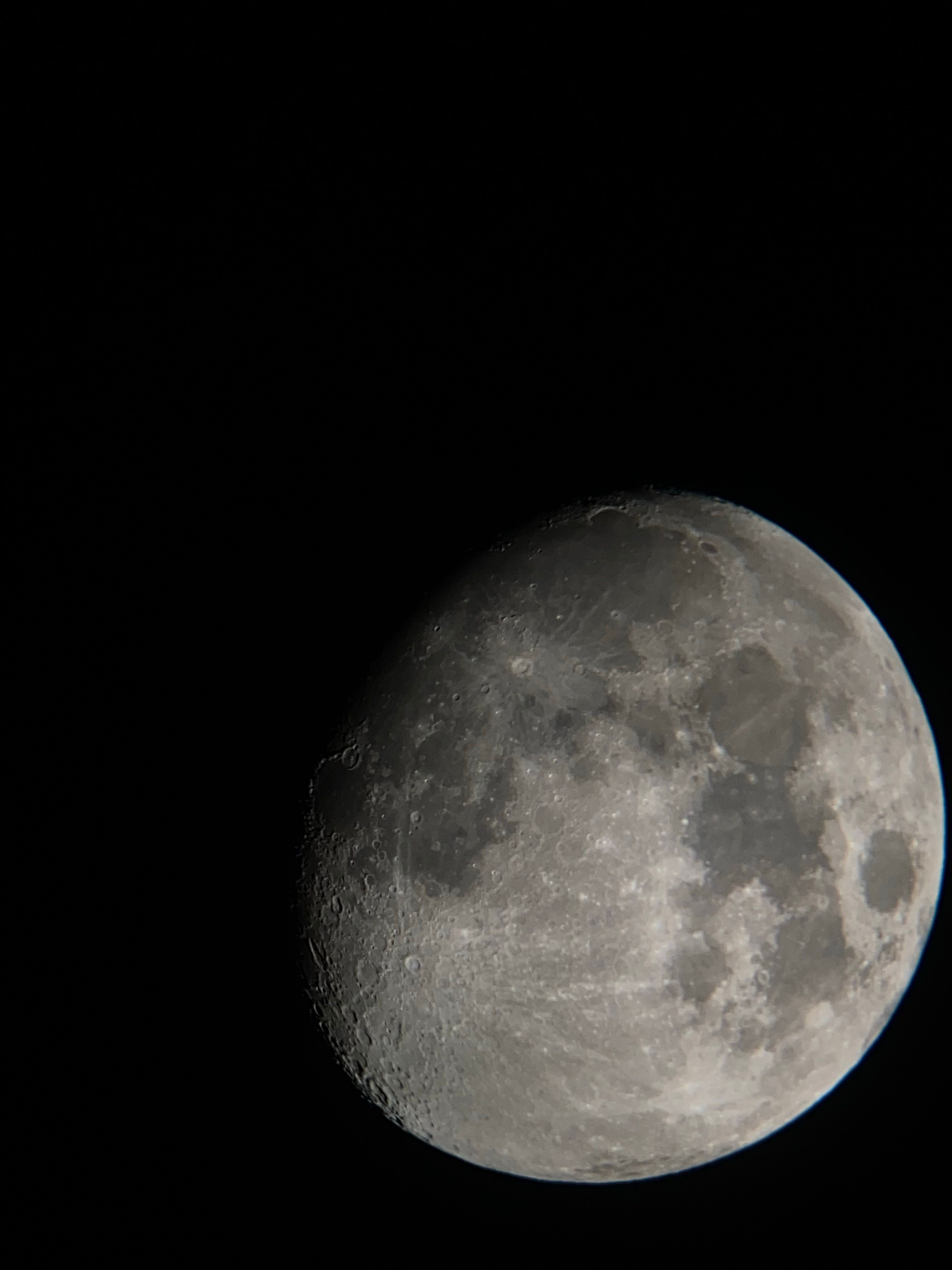 High Resolution Image of the Moon's Surface · Free Stock Photo