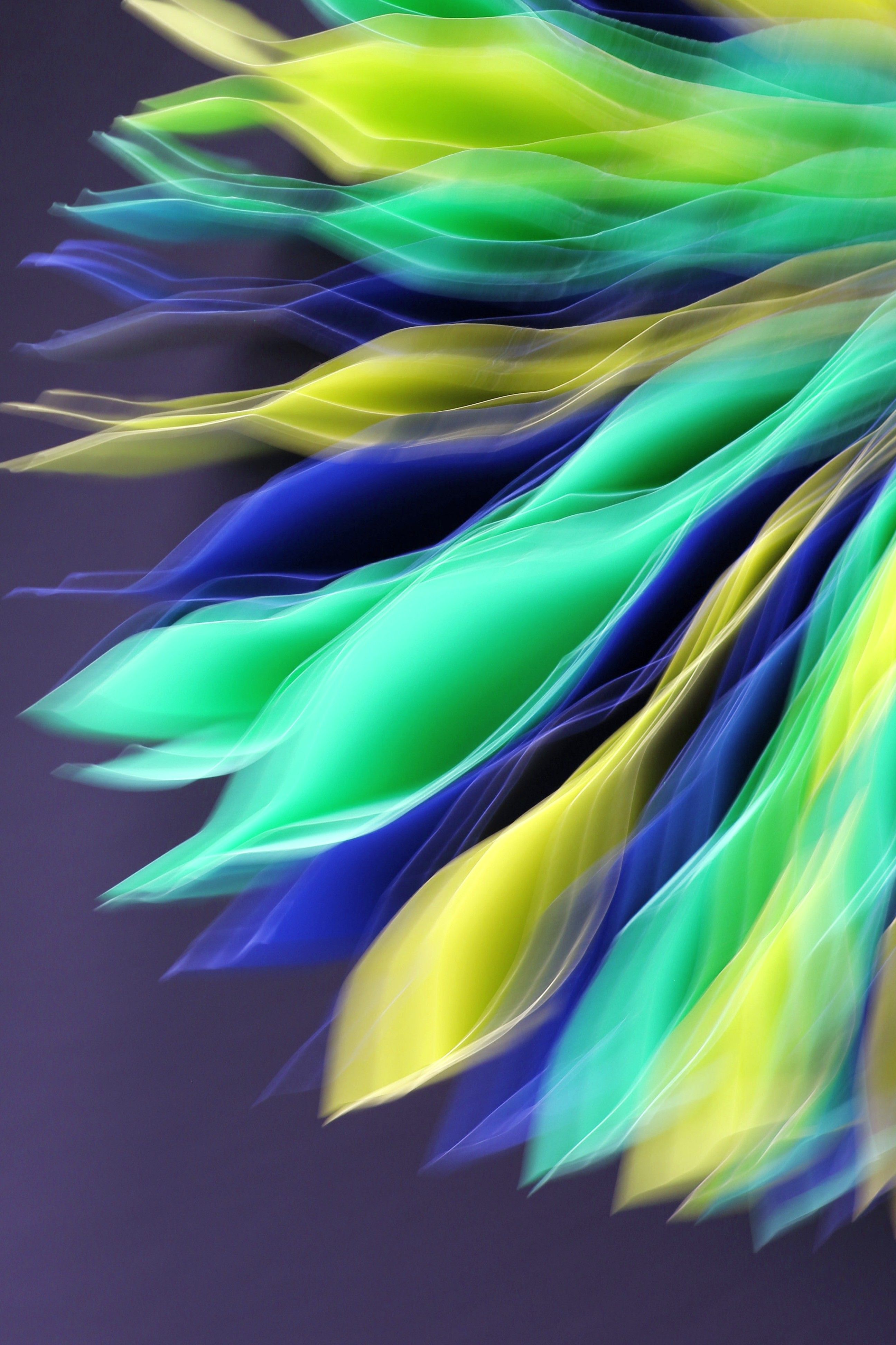 Abstract Motion Blur of Colorful Stripes · Free Stock Photo